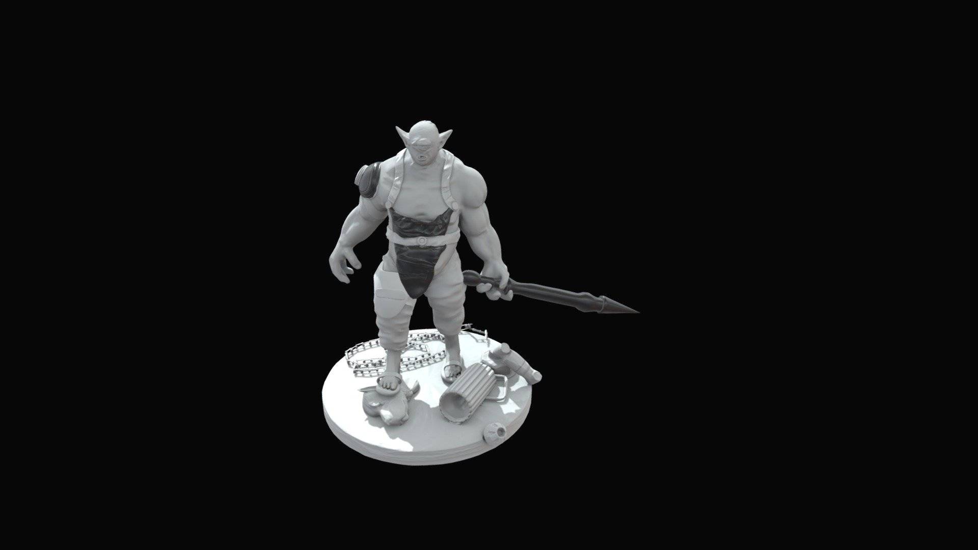 Base Troll Low - 3D model by mariacruz [6ee3151] - Sketchfab