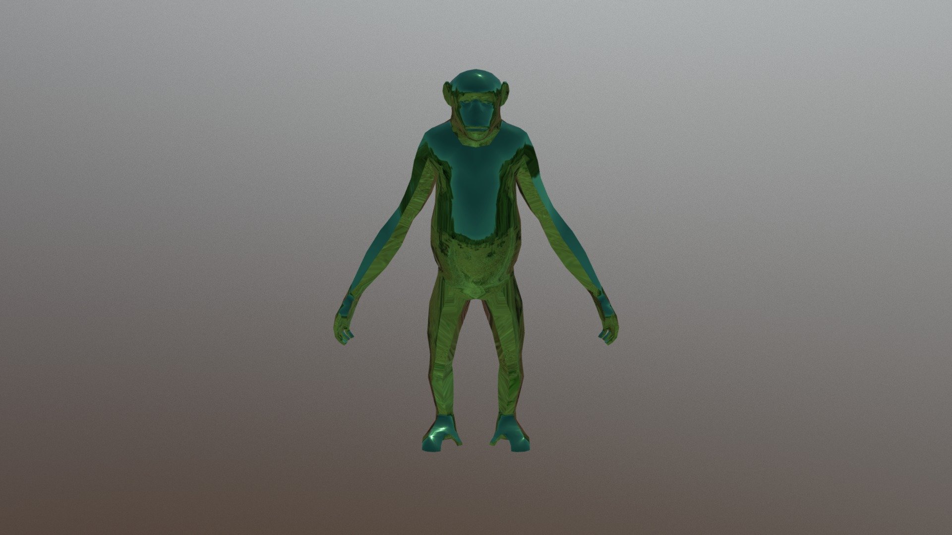 Chimp - 3D model by mikepelletier [6ee3322] - Sketchfab
