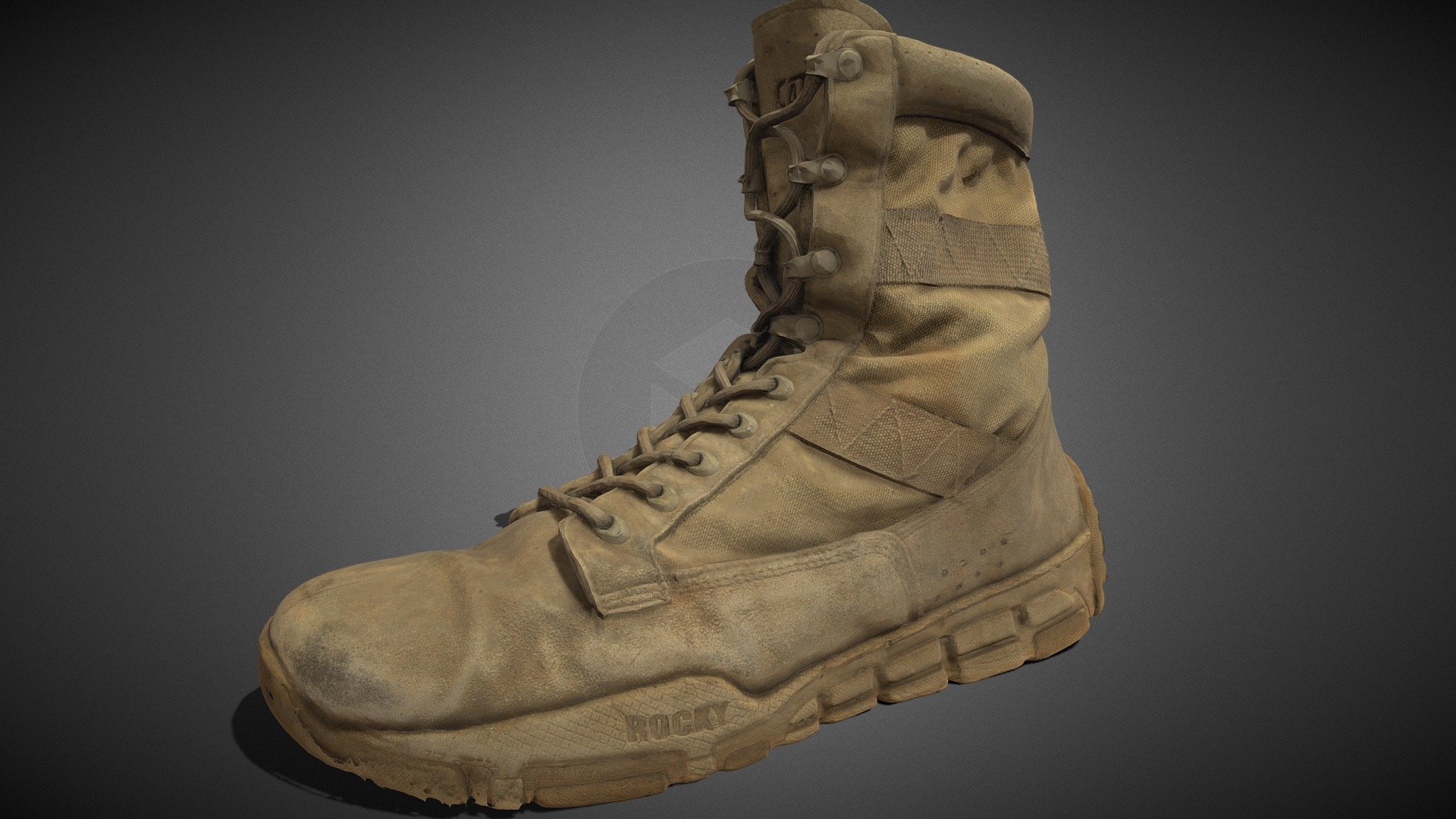Rocky C4T Trainer Military Duty Boot - Buy Royalty Free 3D model by ...