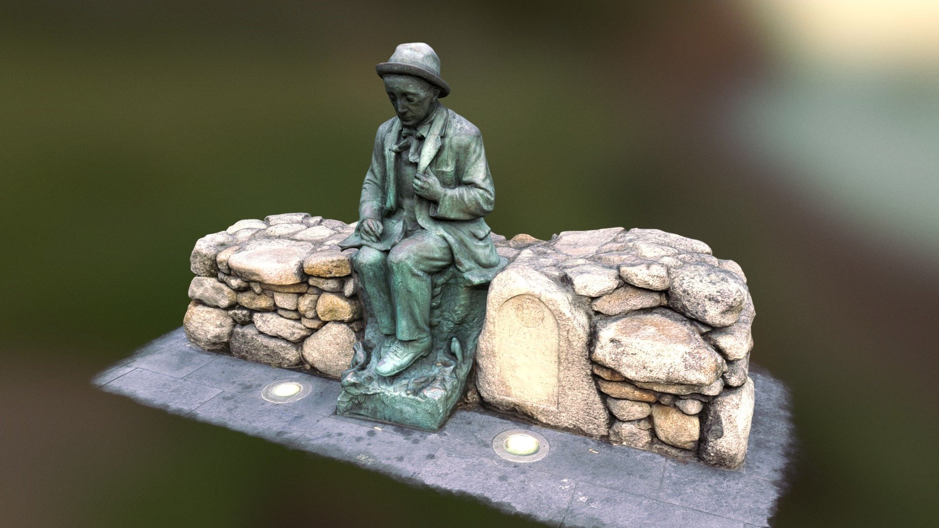 Pádraic Ó Conaire Statue - 3D model by Danel S. Sande (@danelsanchez ...