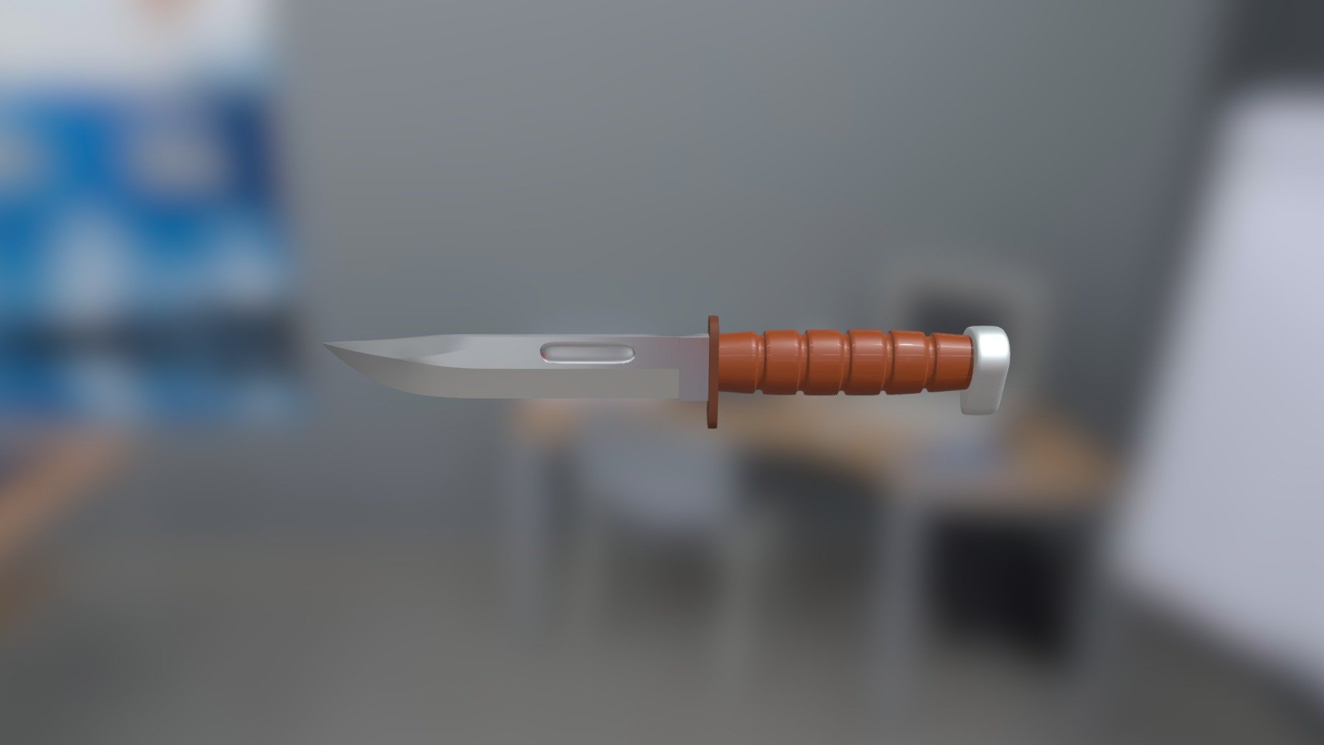 nóż - 3D model by whydontyoucry [6ee6ca5] - Sketchfab