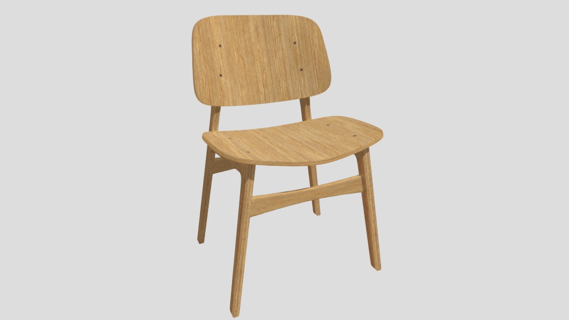 Soborg Chair - Download Free 3D model by Padovan [6ee6d59] - Sketchfab