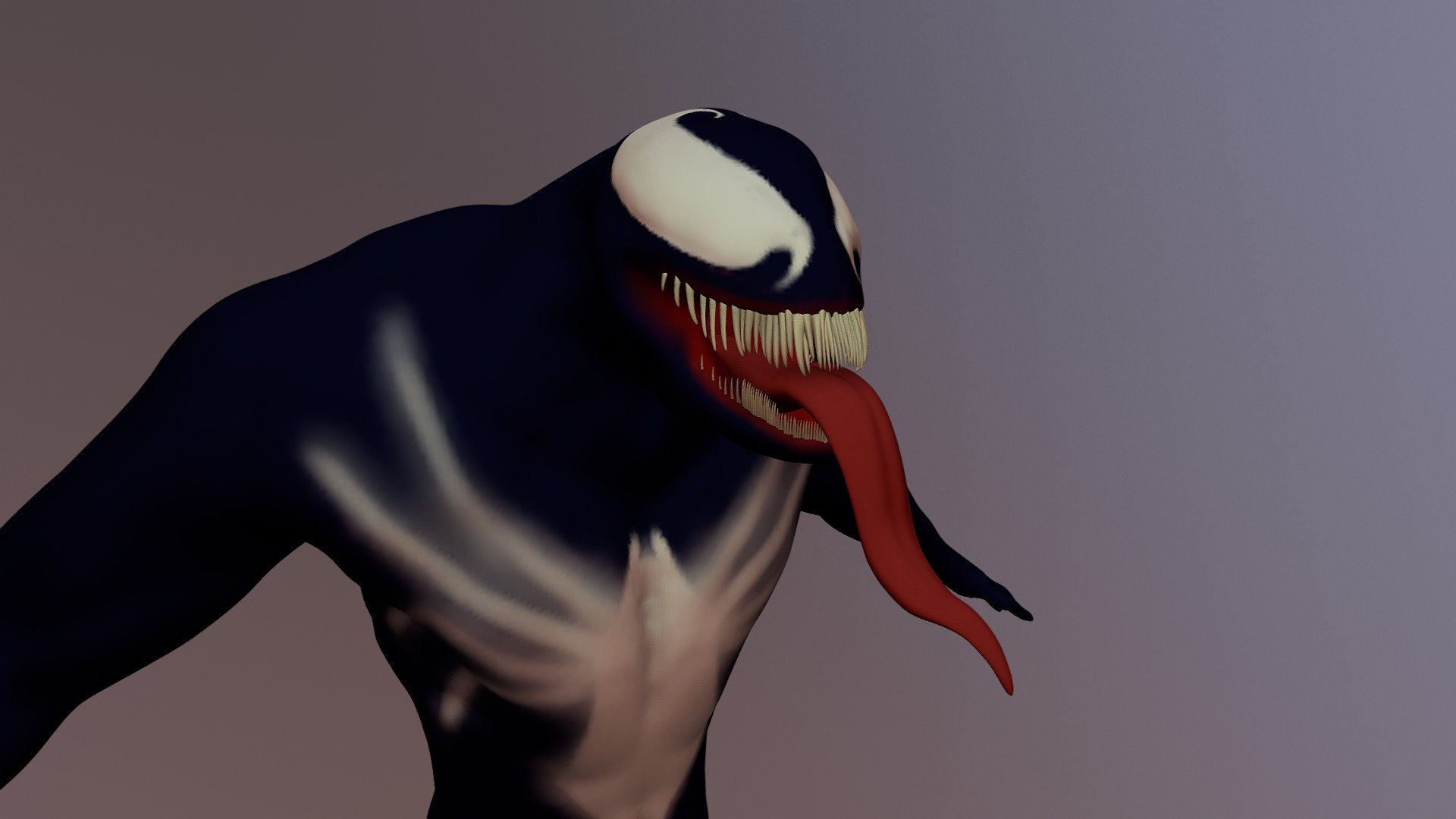 Venom - Download Free 3D model by MadStar (@MatStar) [6ee6f61] - Sketchfab