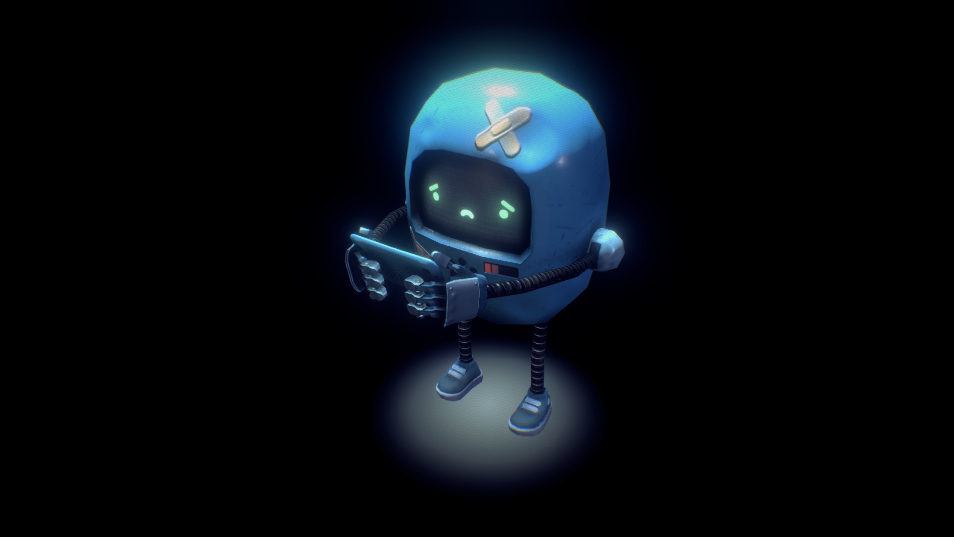 Robot Robean - 3D model by NoMoreFeelings [6ee754e] - Sketchfab