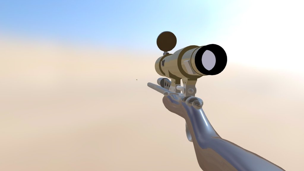 gun - 3D model by alex.williams [6ee7635] - Sketchfab