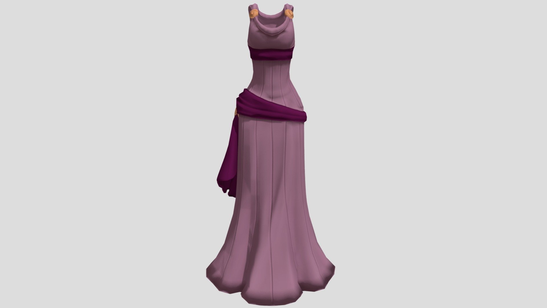 Princess Megara Clothes - Download Free 3D model by Princess Gowns ...