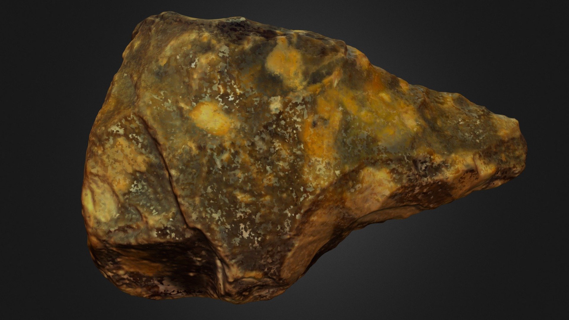 Paleolithic Hand Axe - 3D model by Lakehead Anthropology ...