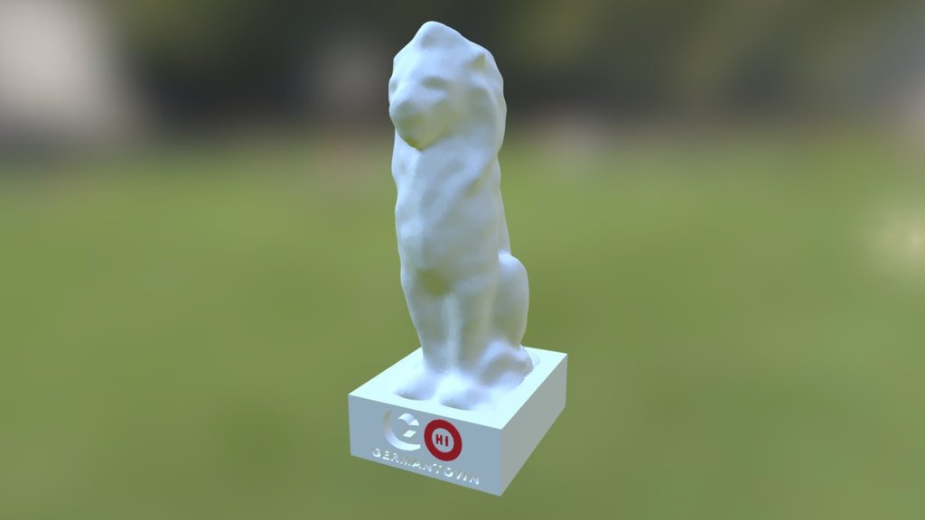 Germantown Lion mini statue - Download Free 3D model by jeremiah ...