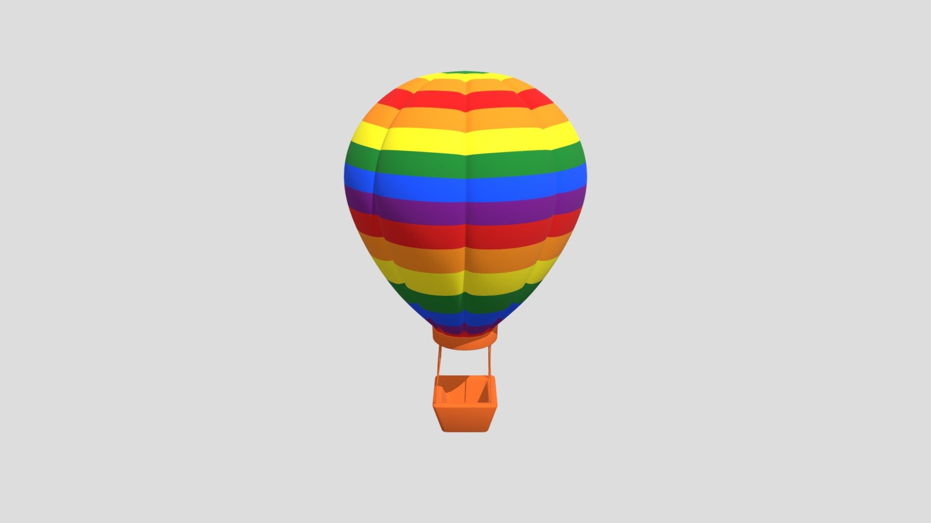 Hot Air Ballon - Download Free 3D model by jonadzy [6ee9d4c] - Sketchfab