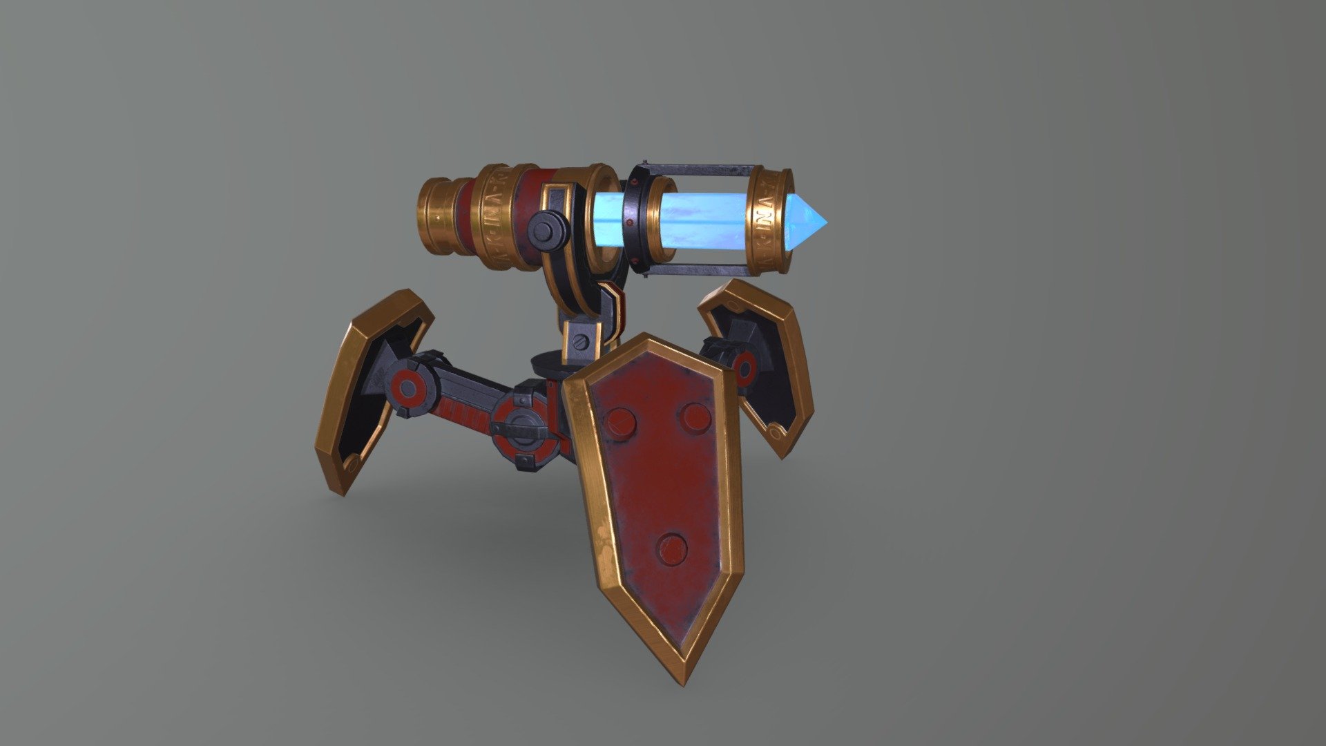 Engineer turret - 3D model by Sorazar [6eeaded] - Sketchfab