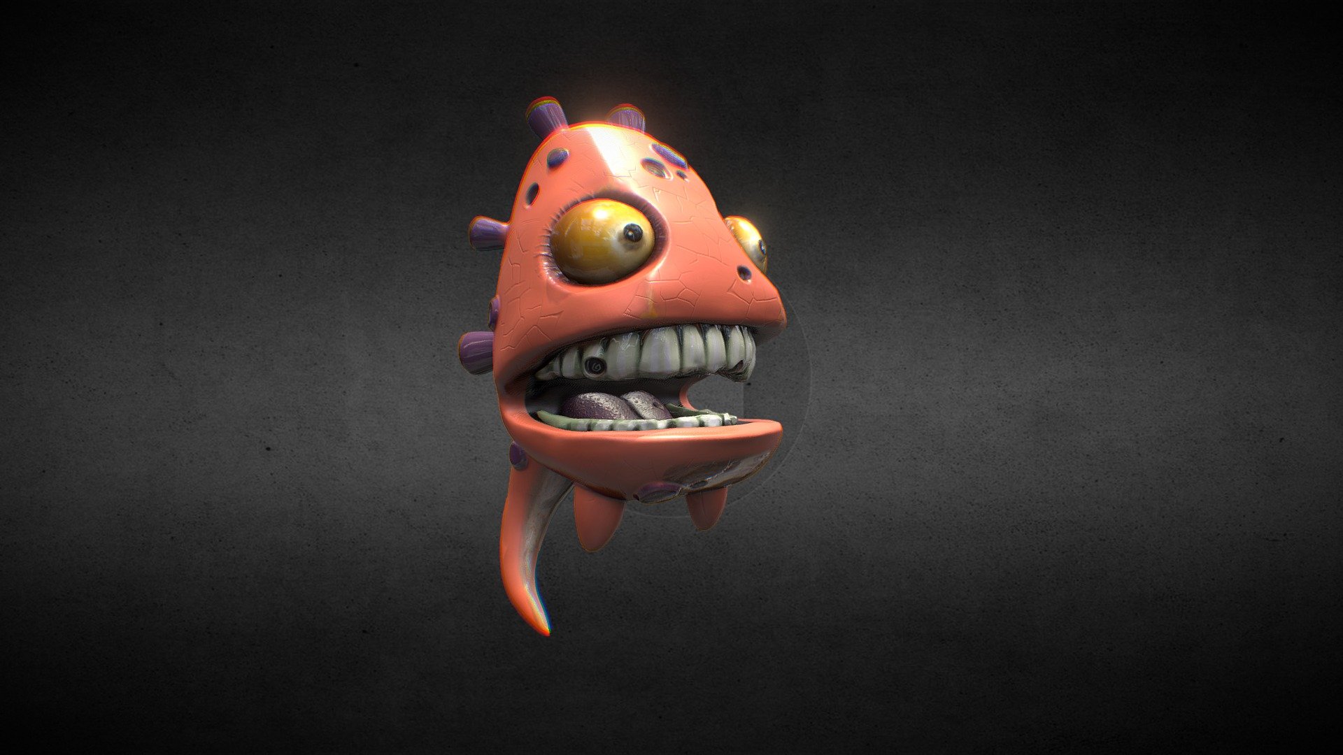 Creature Sculpt 001 - 3D model by nonius3d [6eec168] - Sketchfab