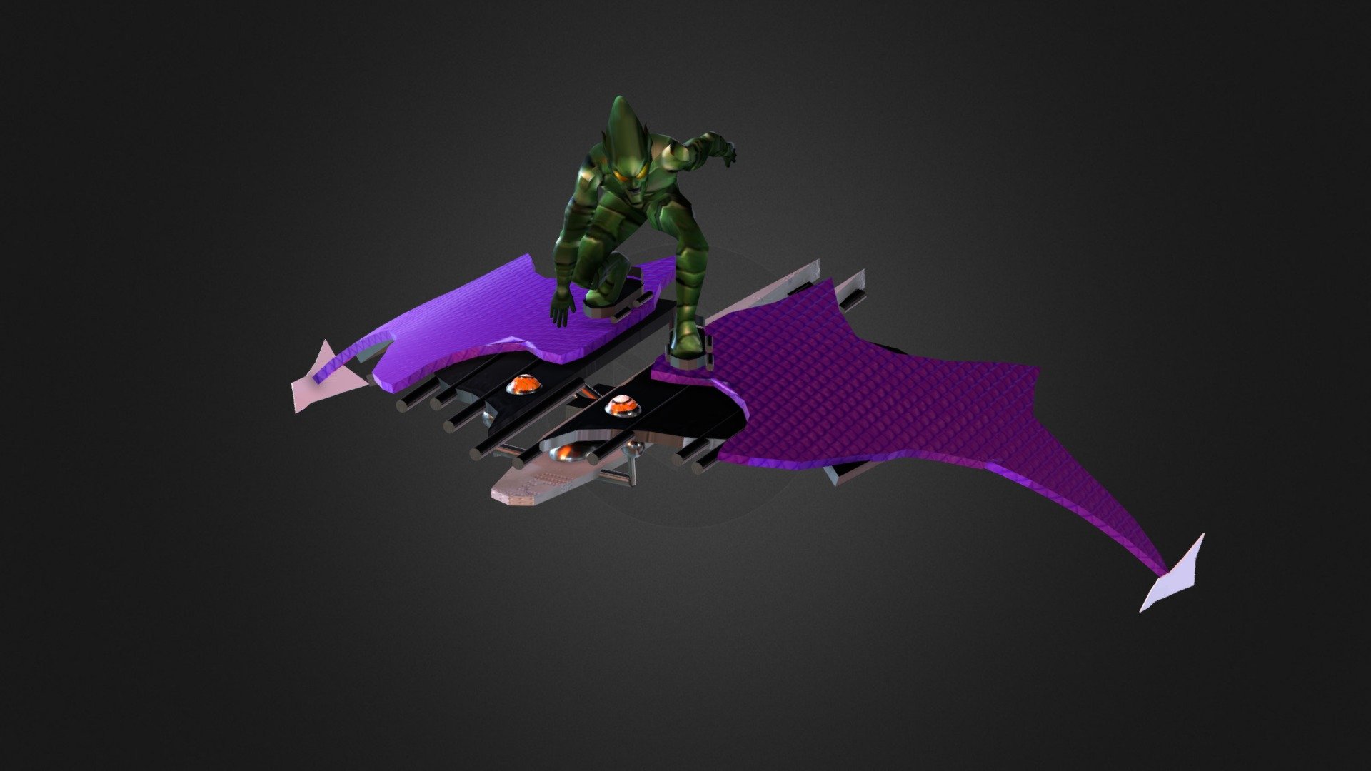 Green Goblin - 3D model by Matthew Tew (@matt1279797) [6eed76a] - Sketchfab