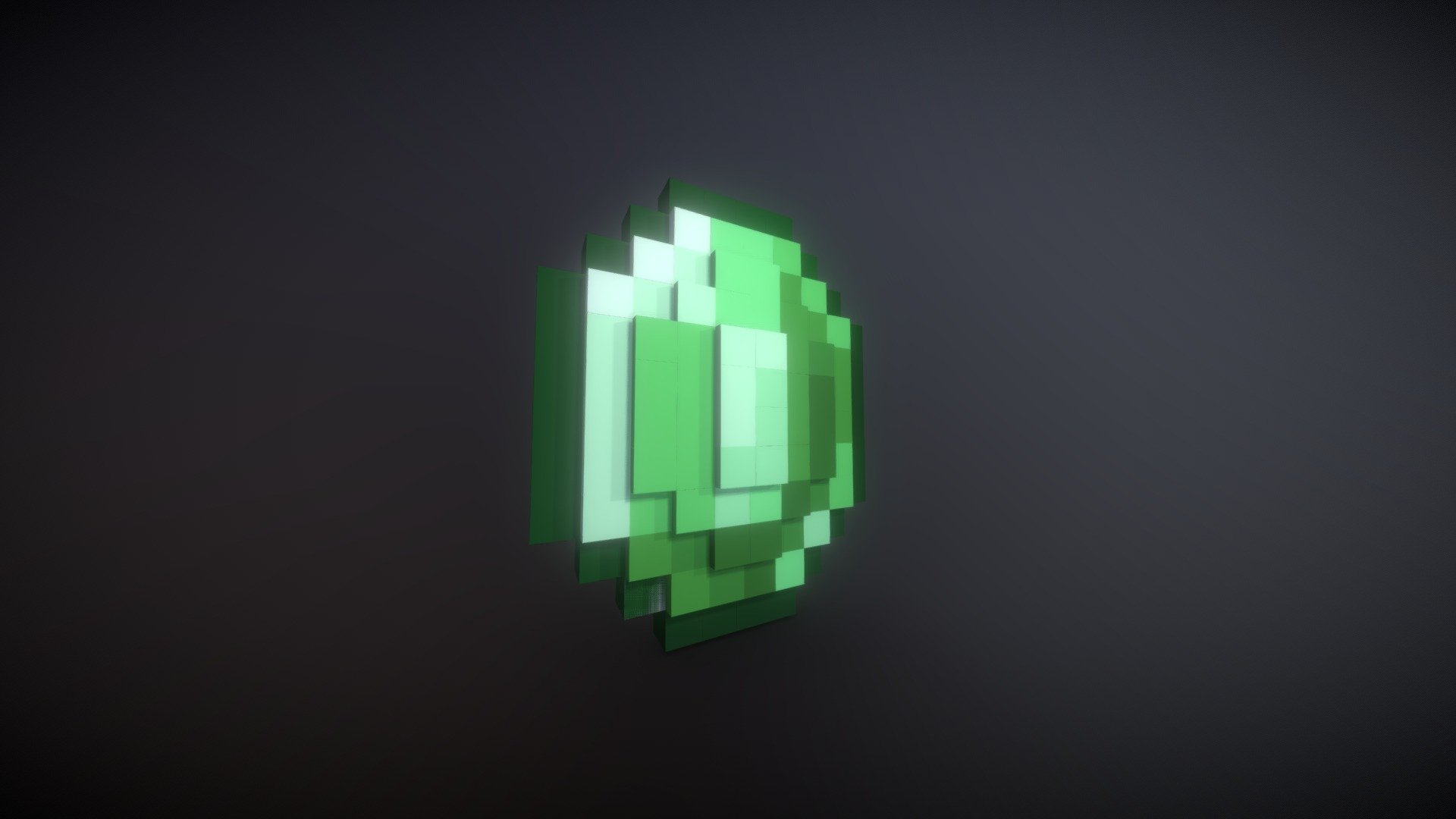 Minecraft Emerald - Download Free 3D model by tiosamkk [6eee43f ...
