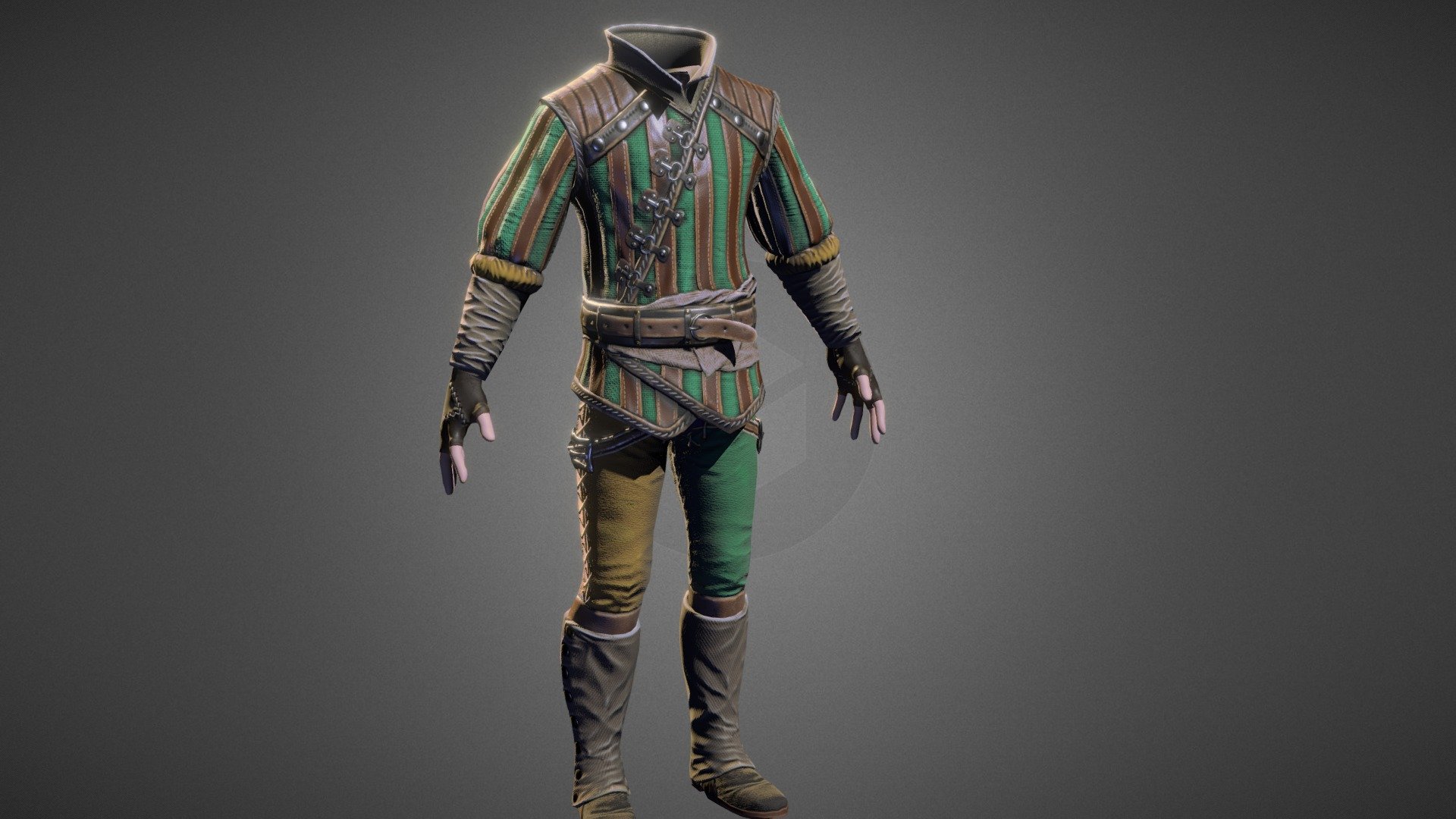 Cloth Outfit - 3D model by Portalarium [6ef014a] - Sketchfab