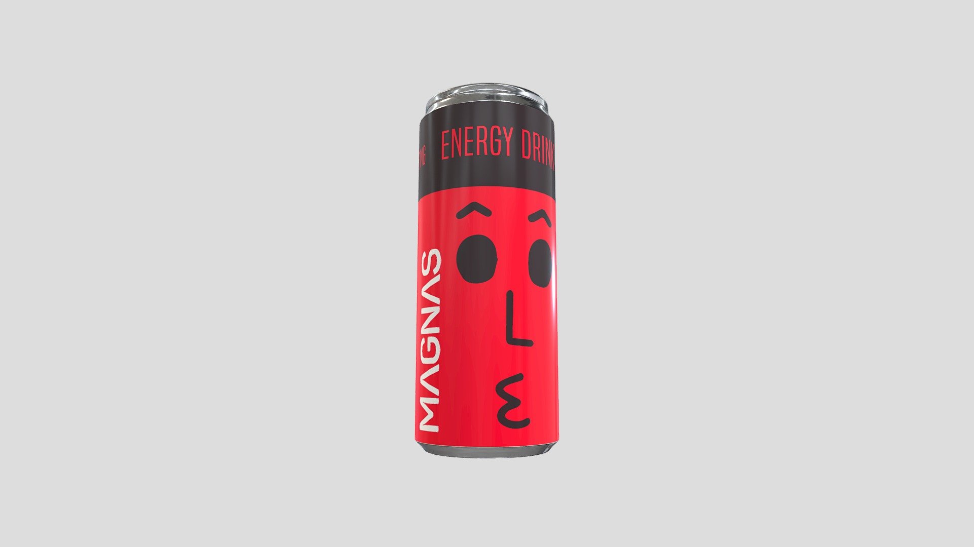Magnas Energy drink - Download Free 3D model by Valerij Dančenko ...