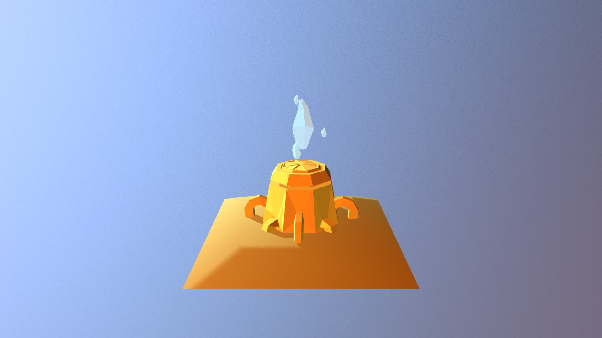 Low Poly Chrystal Monument - 3D model by griffinhay [6ef0b67] - Sketchfab
