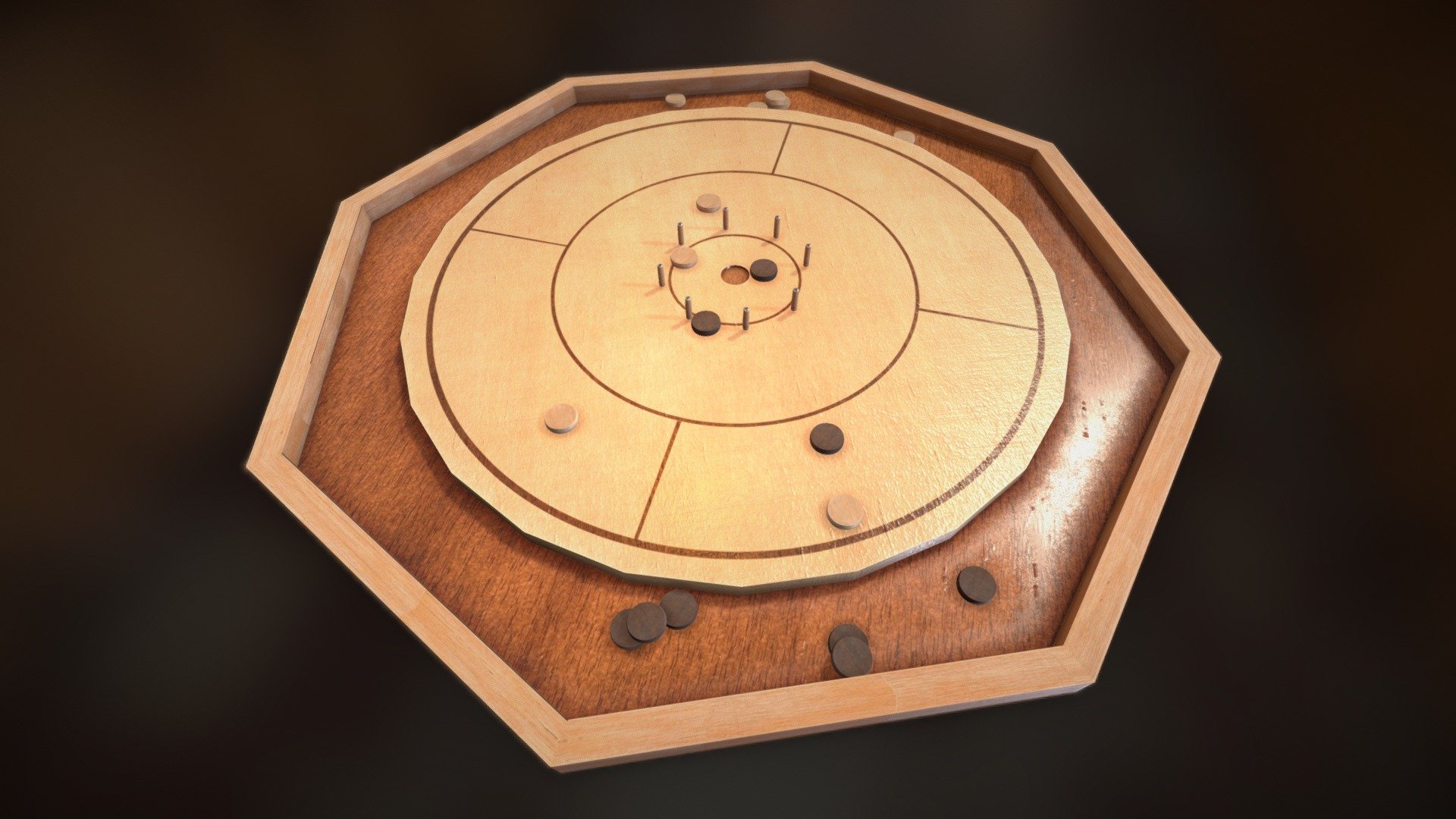 Crokinole Set - Download Free 3D model by Duznot (@duz_vr) [6ef165e ...