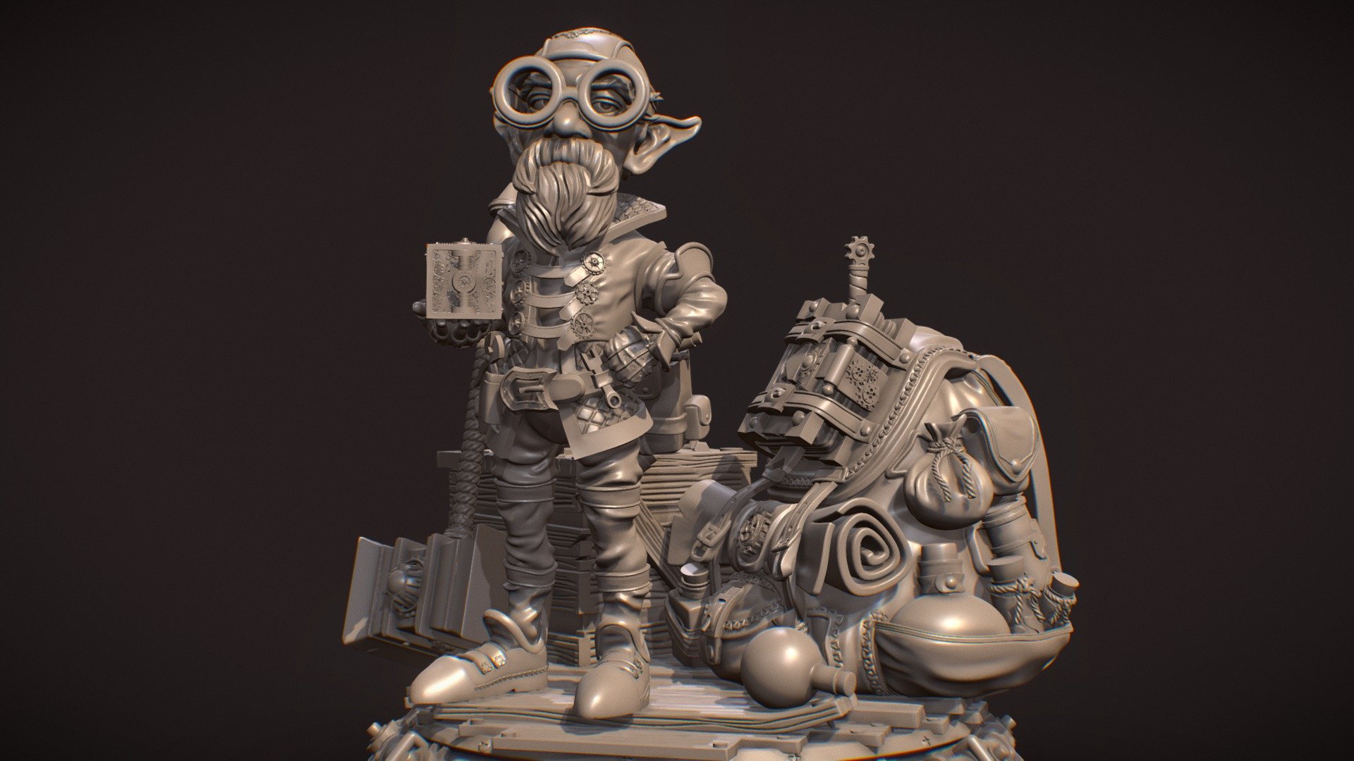 Alvynn the Alchemist - 3D model by Nerikson [6ef3219] - Sketchfab