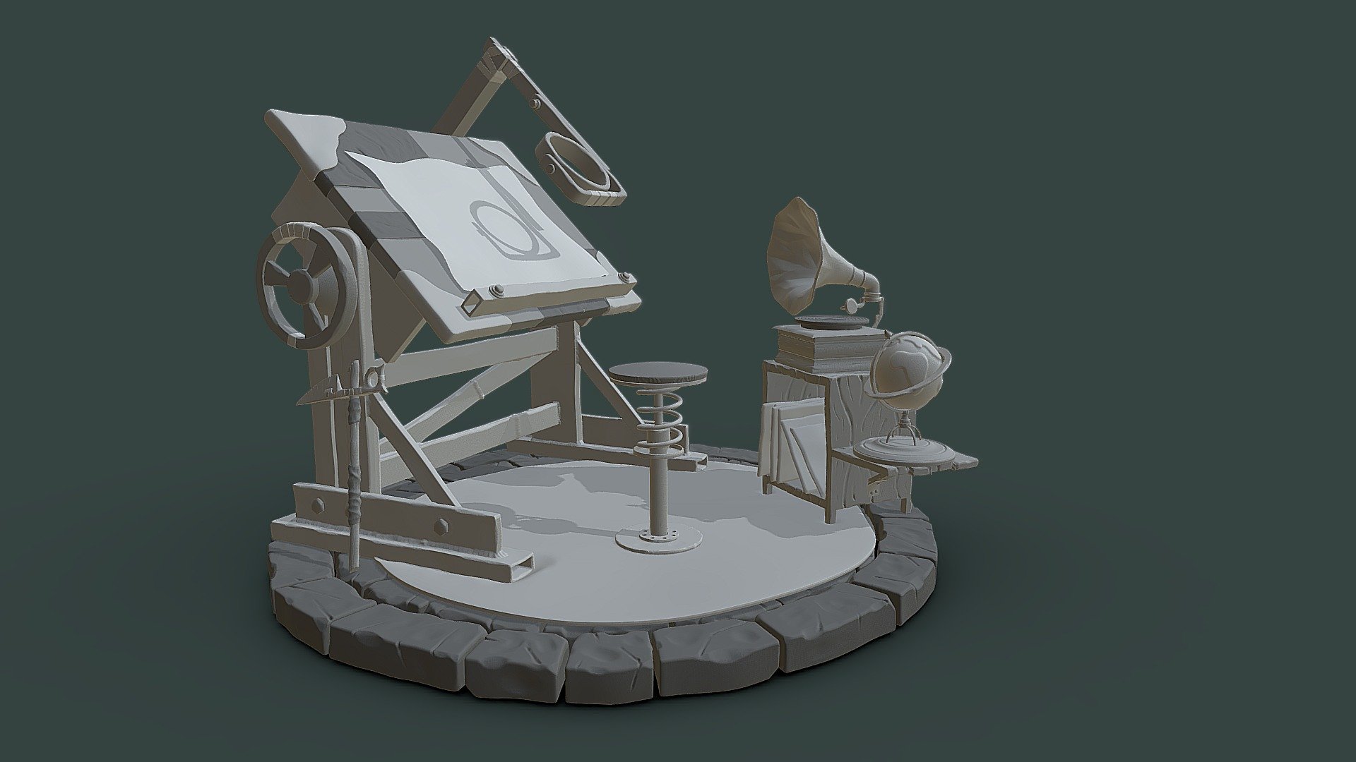 DS - Adventurer's Camp - 3D model by Robbe (@robbe_verduyn) [6ef4e4a ...