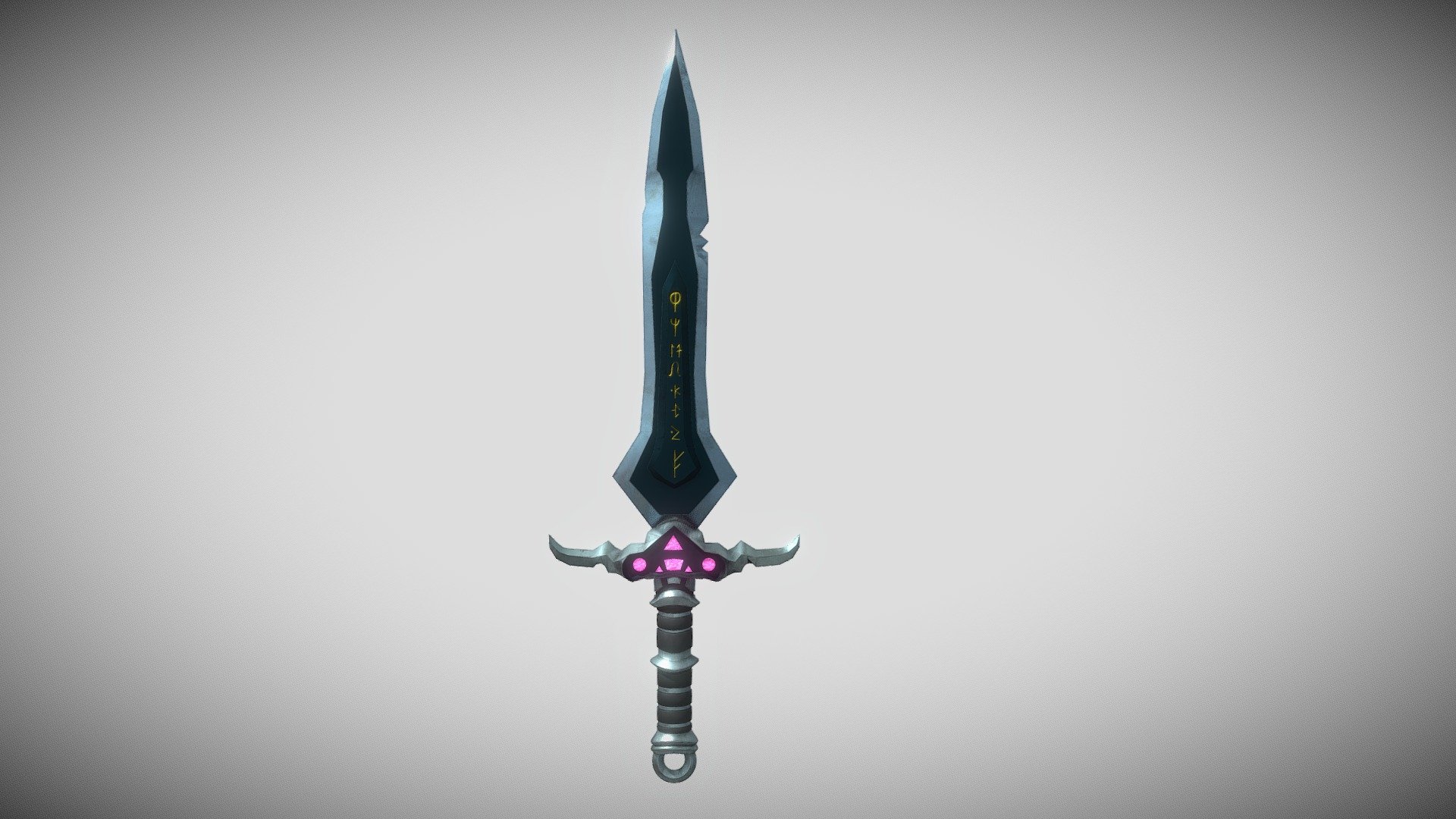 Frost Fire Sword (Concept by Mauricio Carrasco) - 3D model by jawn ...