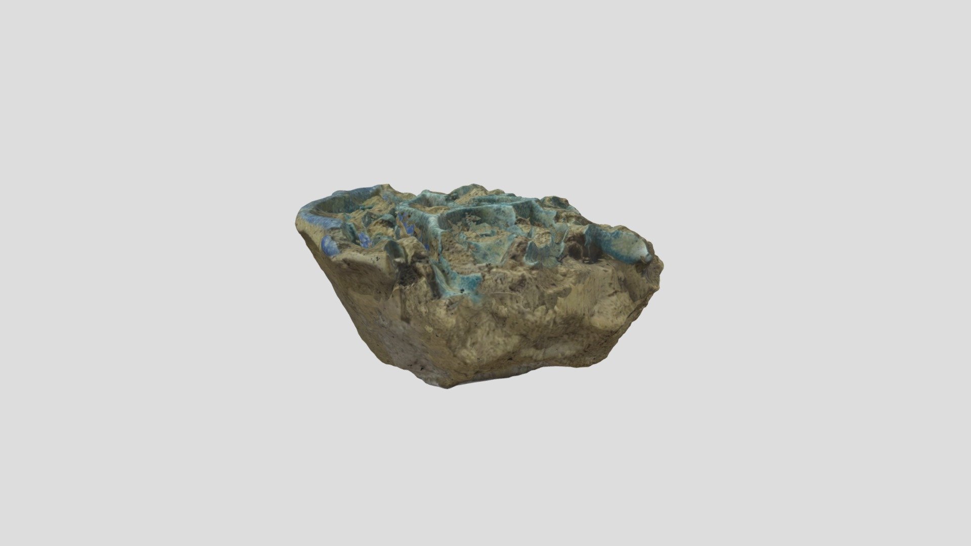 Фрагмент архитектурной стены - 3D model by Bukhara_Museum_3D [6ef62c2 ...