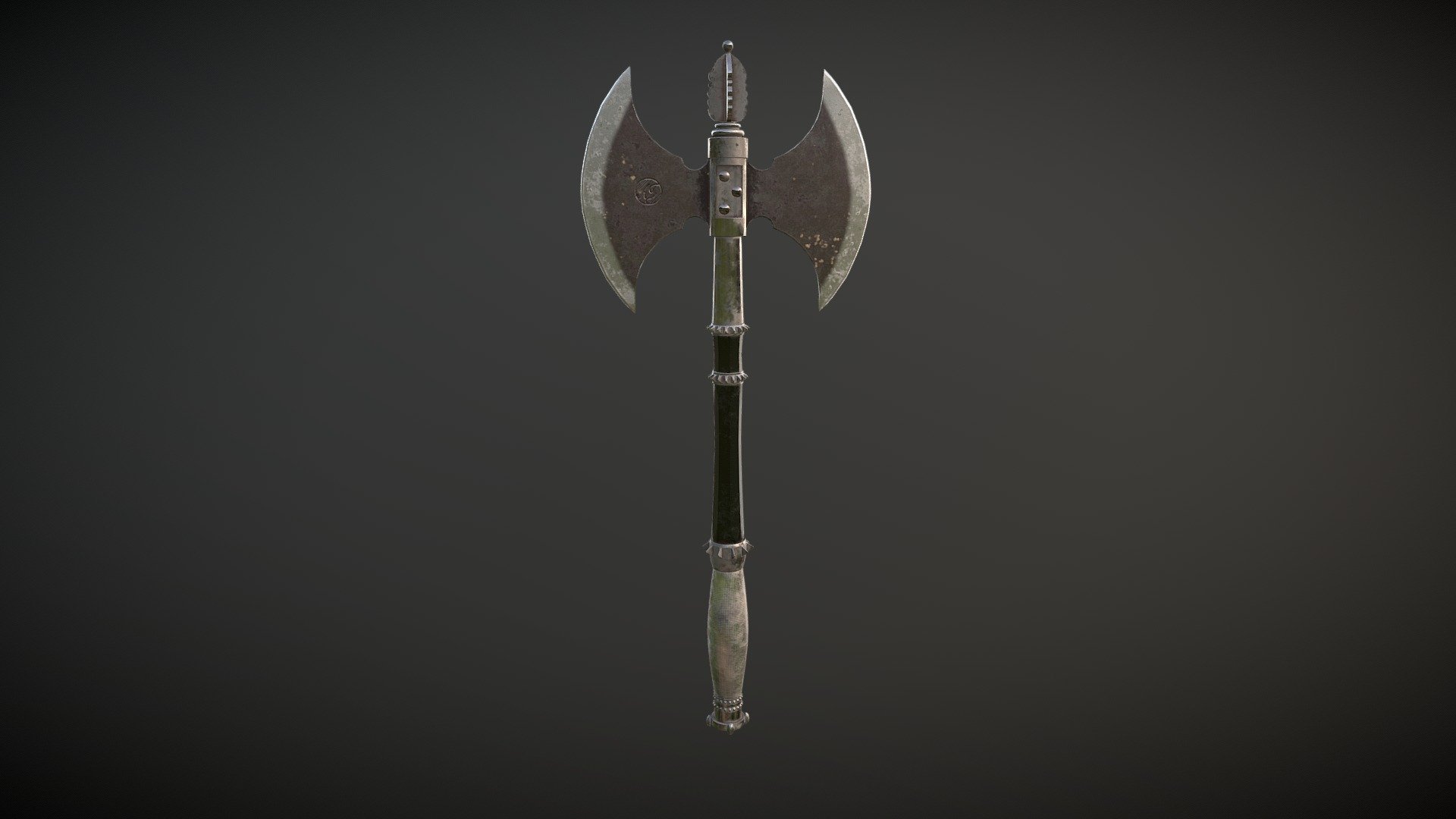 Custom Battle Axe - 3D model by agentt9 [6ef6603] - Sketchfab