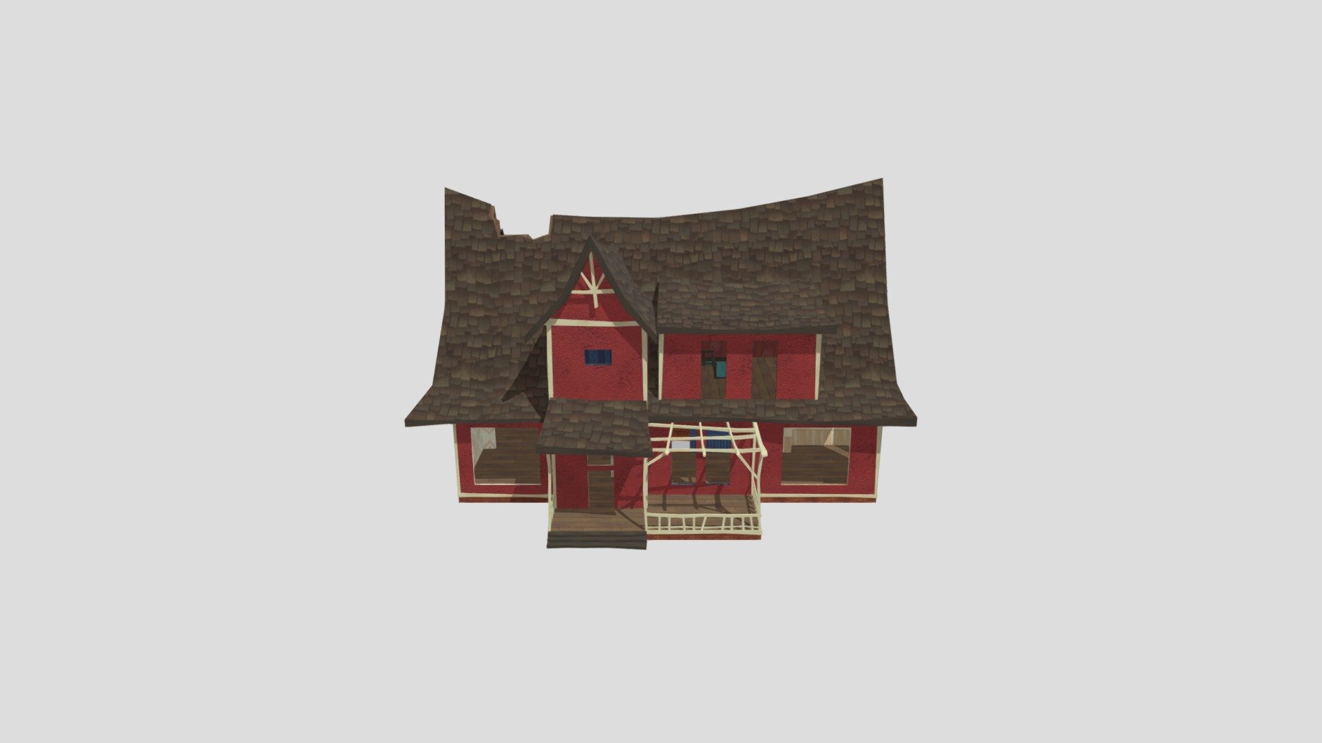 Hello Neighbor - Neighbor's House (Mod Kit map) - Download Free 3D ...