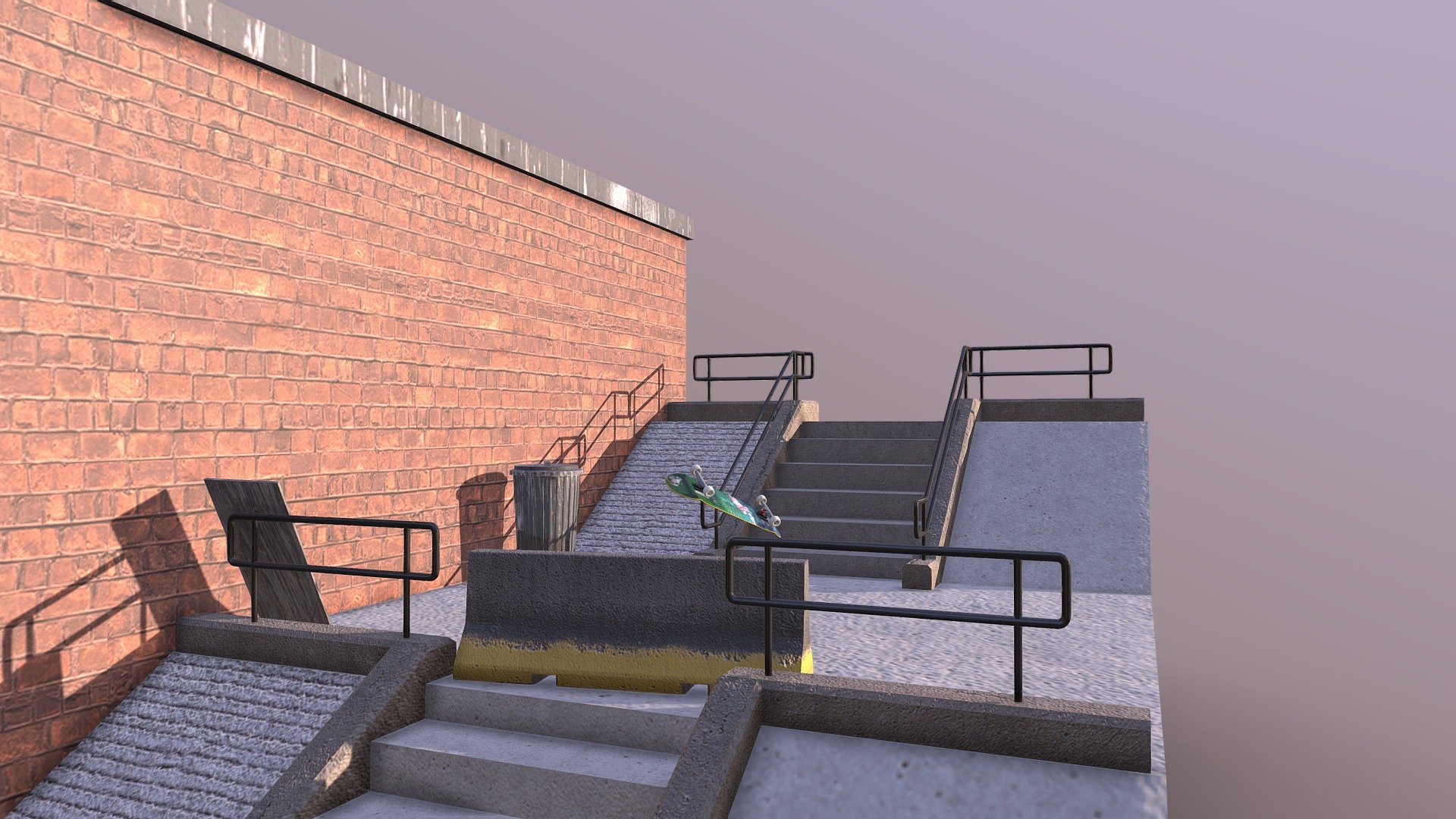 Skate Spot - 3D model by HristoMarinov [6ef7572] - Sketchfab