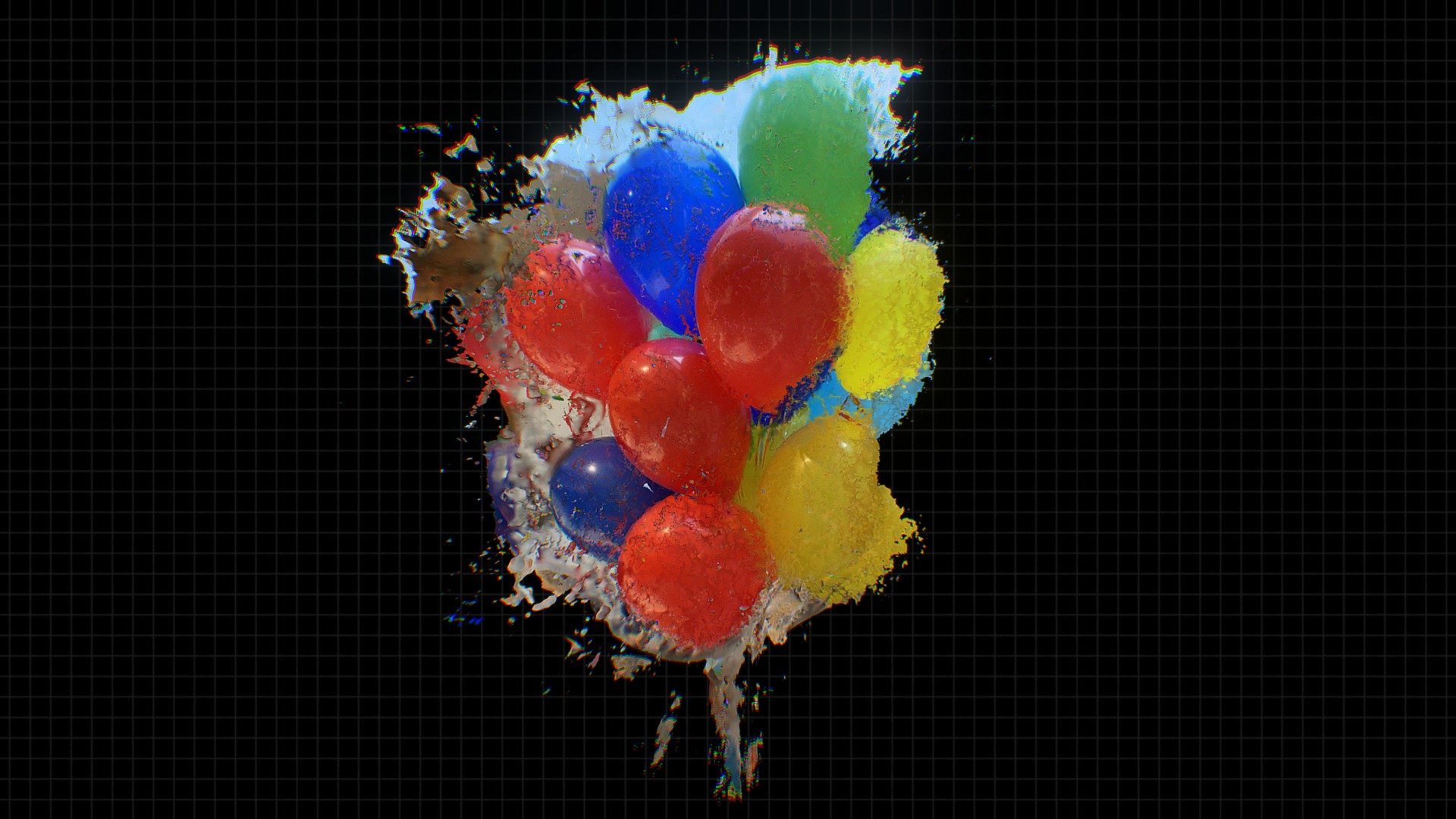 Balloons 3D scan (photogrammentry) - Download Free 3D model by Florian ...