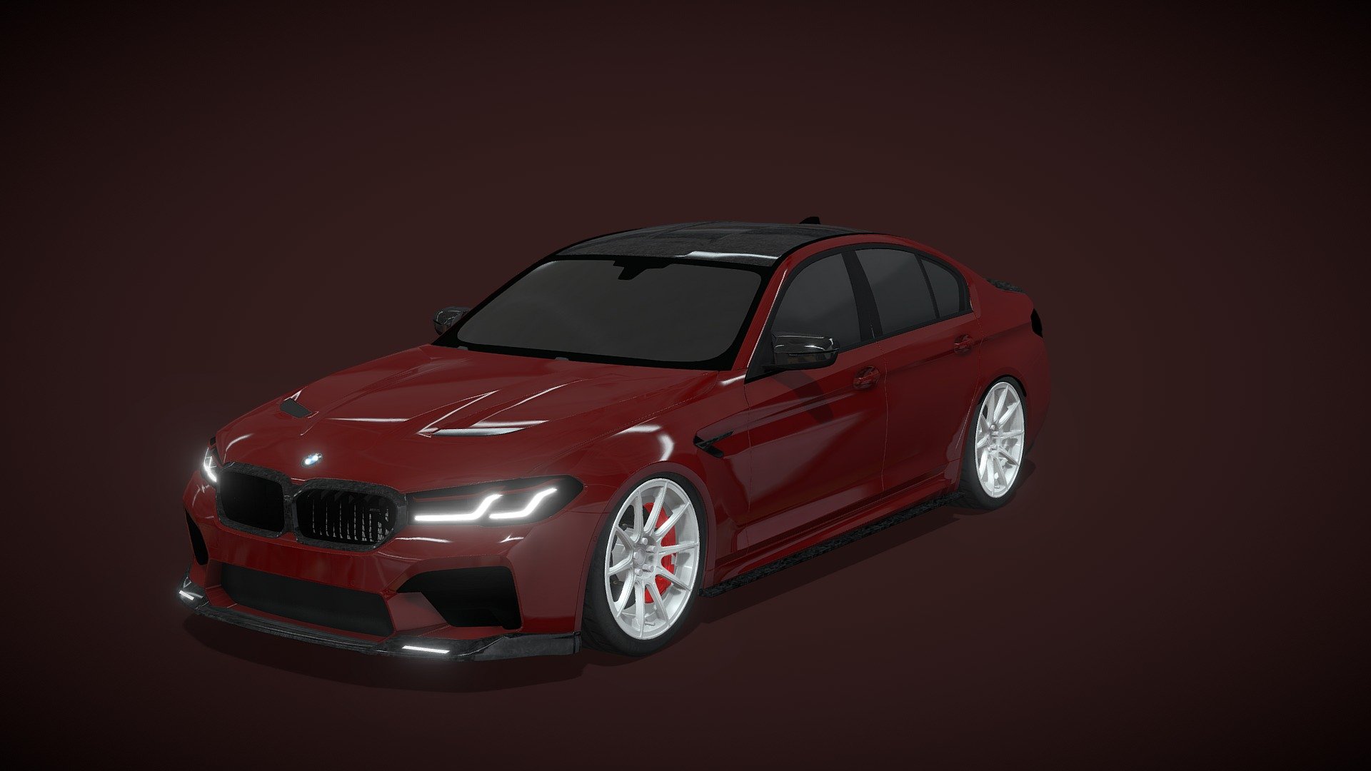 BMW F90 M5 Forged Carbon - Download Free 3D model by Sleet. (@ufw_sleet ...