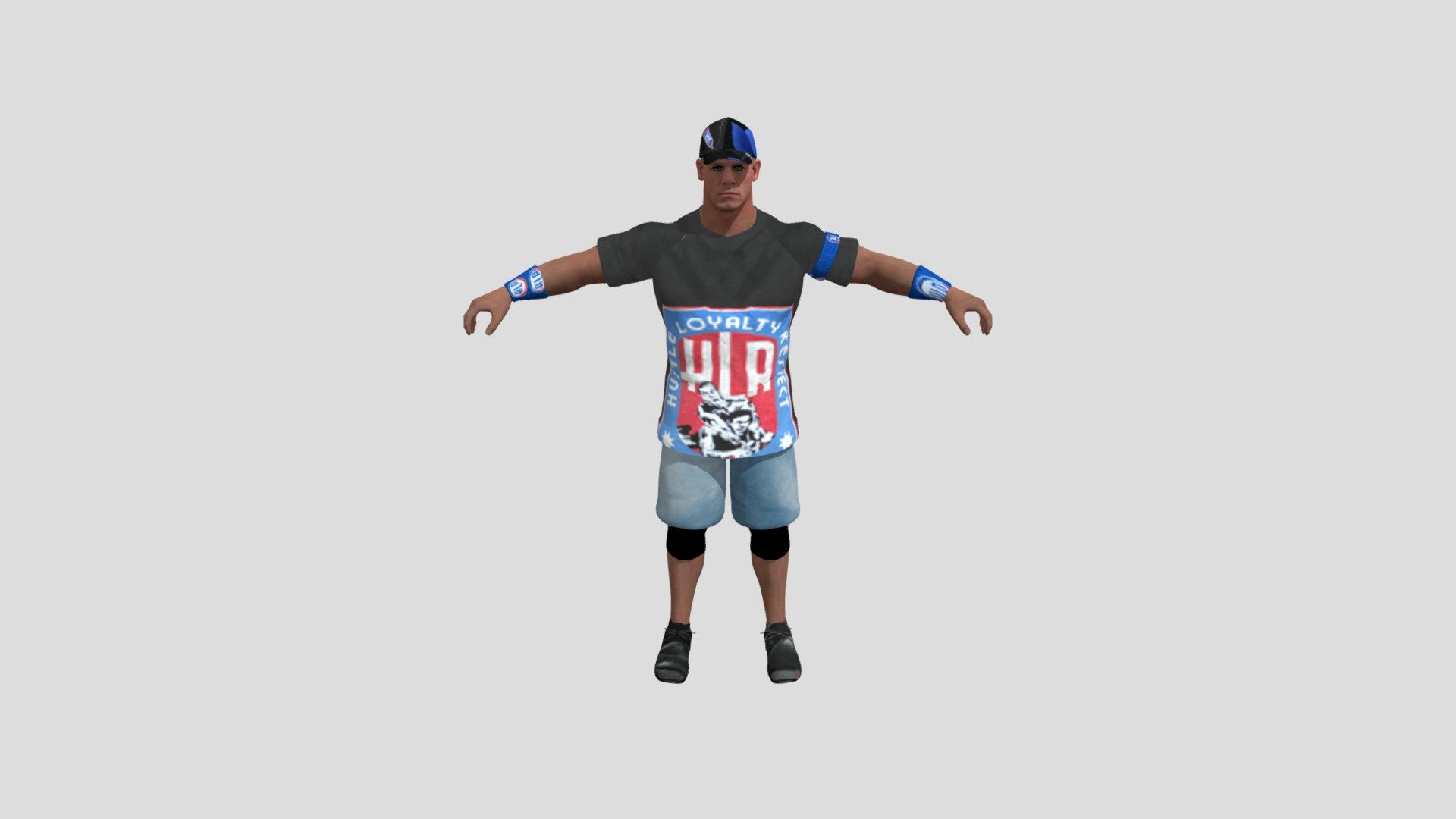 wwe John Cena SVR 2010 PS2 - Download Free 3D model by dallas.wilkerson ...