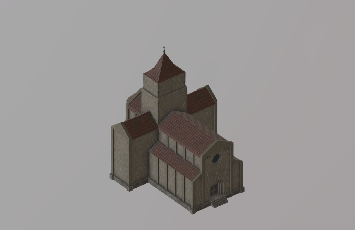Church - 3D model by Humppa [6efcb40] - Sketchfab