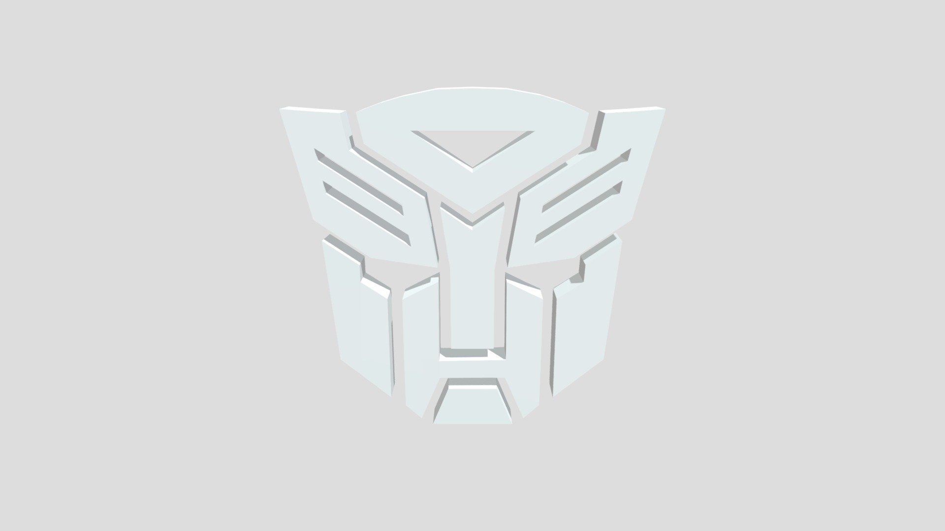 Transformer Logo - Download Free 3D model by Eddx1108 [6efcf89] - Sketchfab