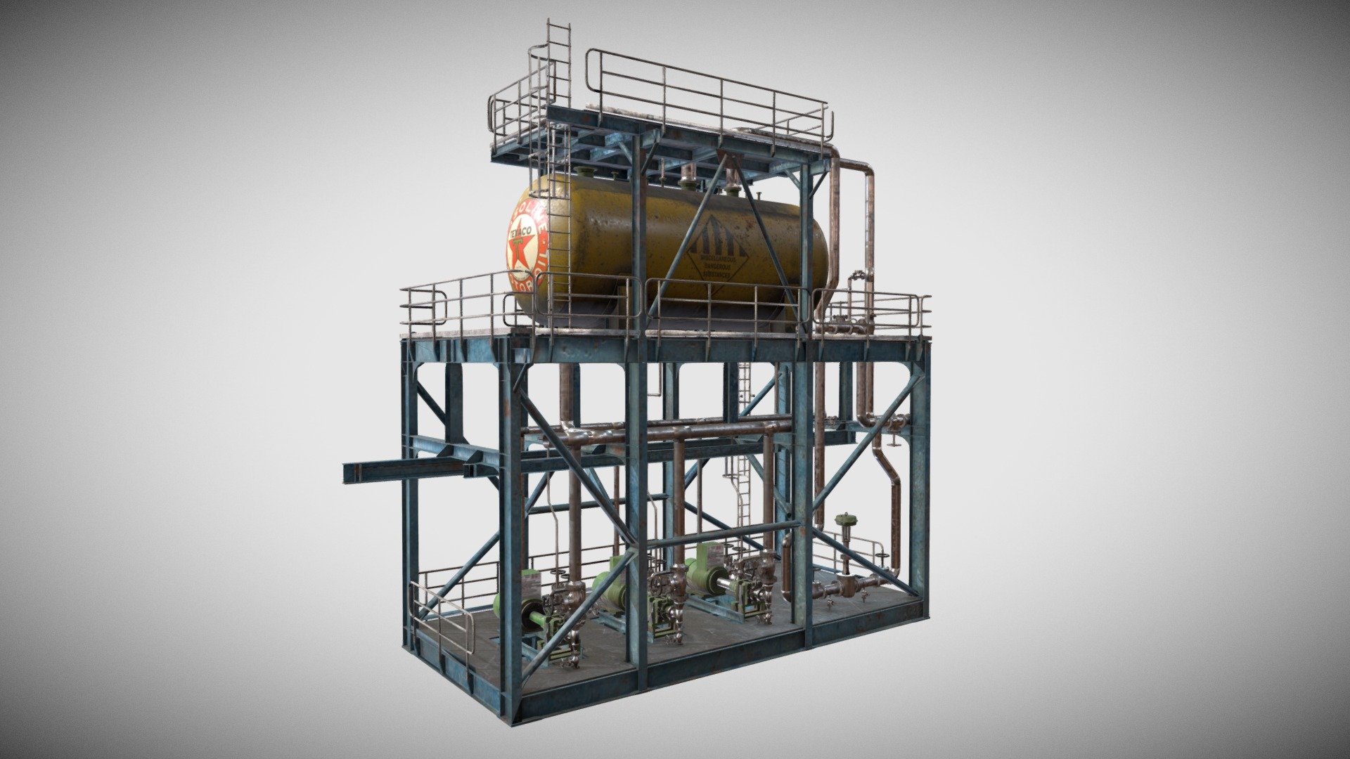 Industrial System - Buy Royalty Free 3D model by Francesco Coldesina ...