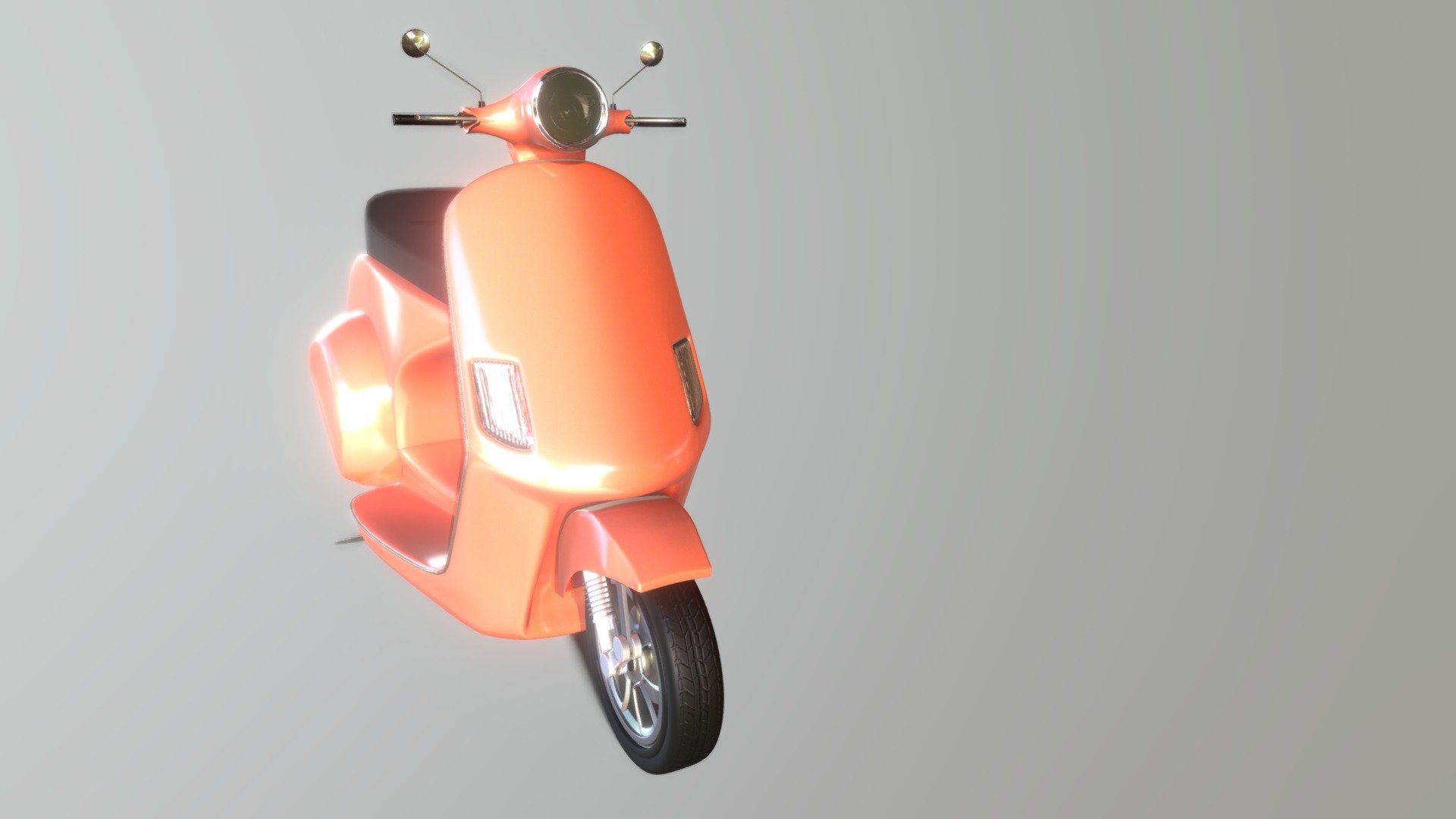 scooter - Download Free 3D model by funkyJeans [6f0171e] - Sketchfab