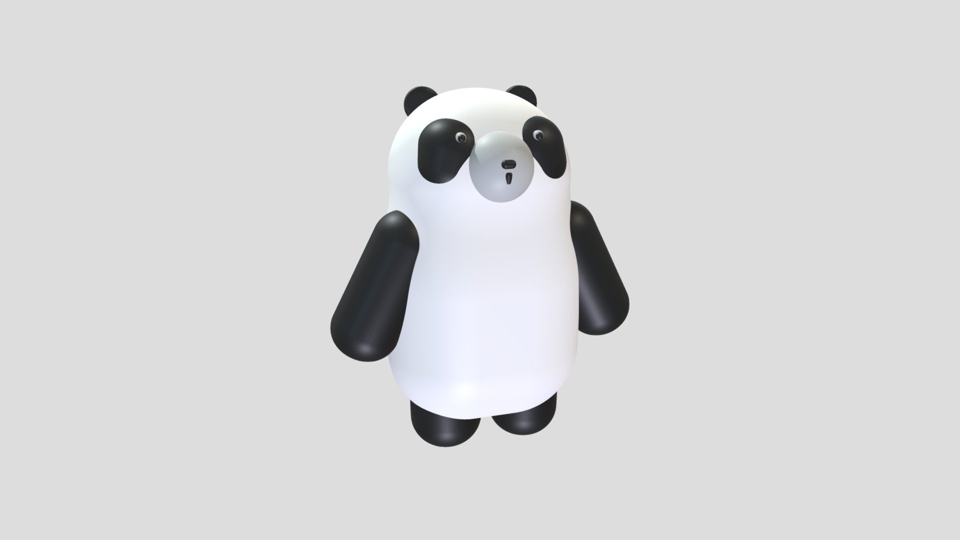 Panda 3D model|cute panda doll model 2022 new - Download Free 3D model ...