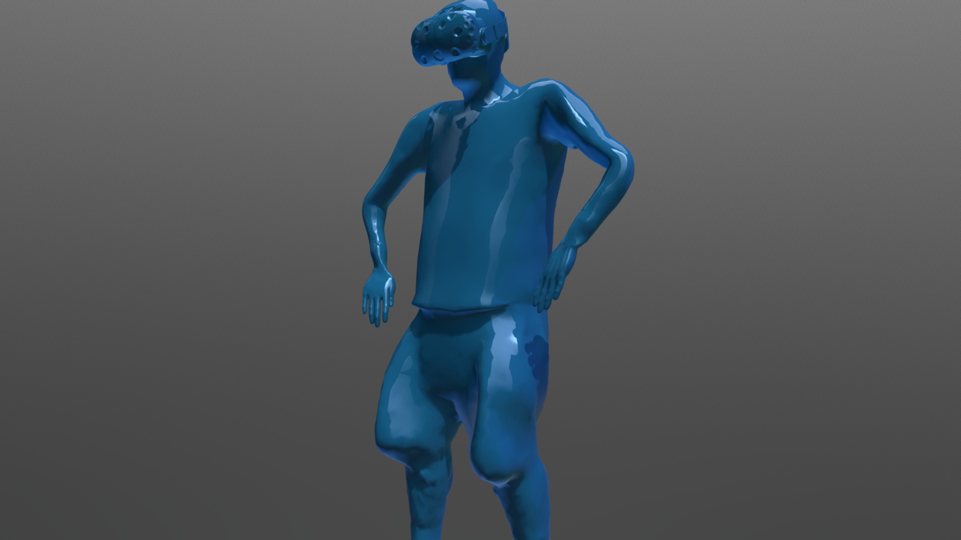 3D Scanned - Self Portrait Animated with Mixamo - 3D model by ...