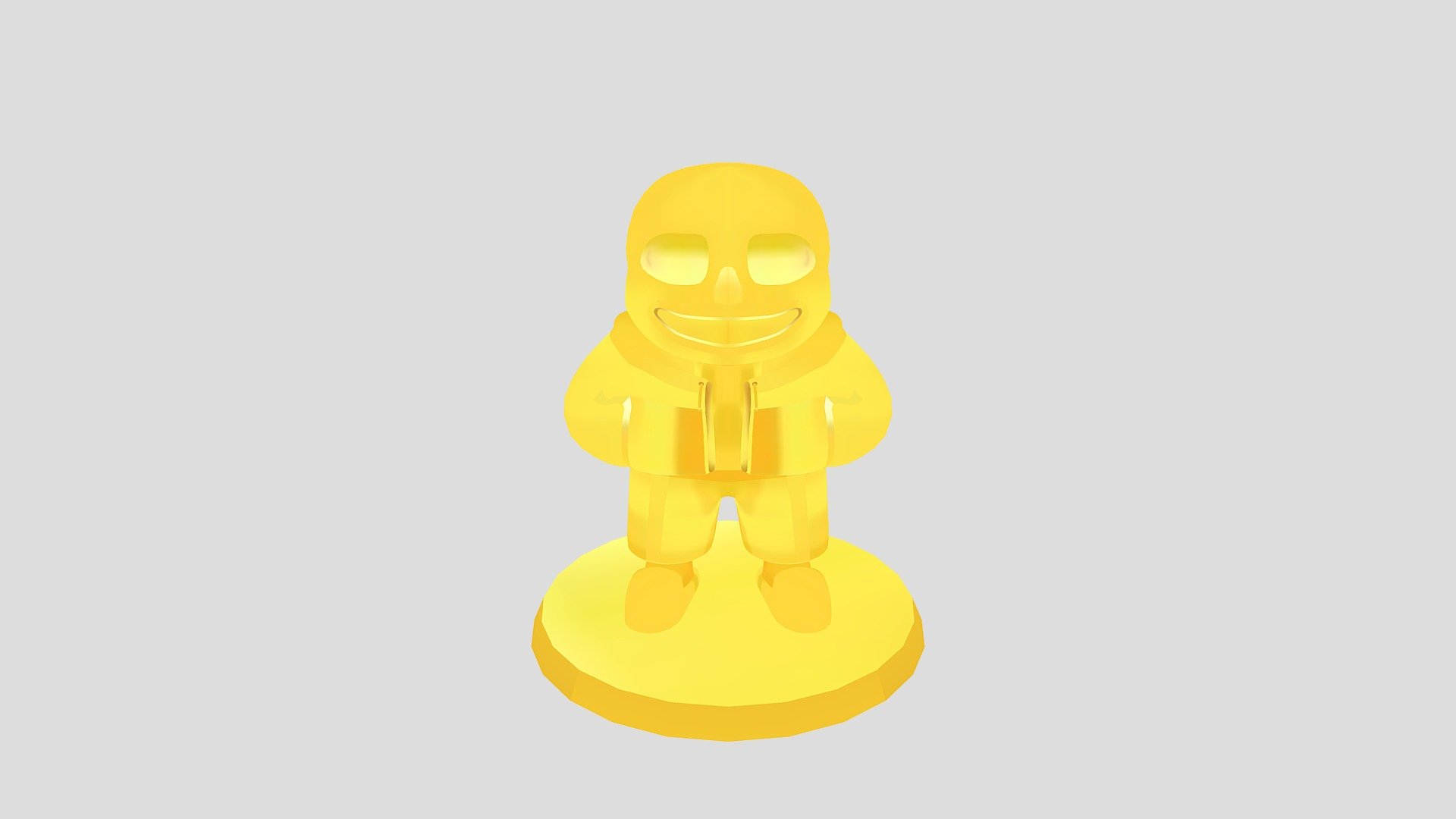 sans-figurine-undertale - 3D model by jamesayd000 [6f03aed] - Sketchfab