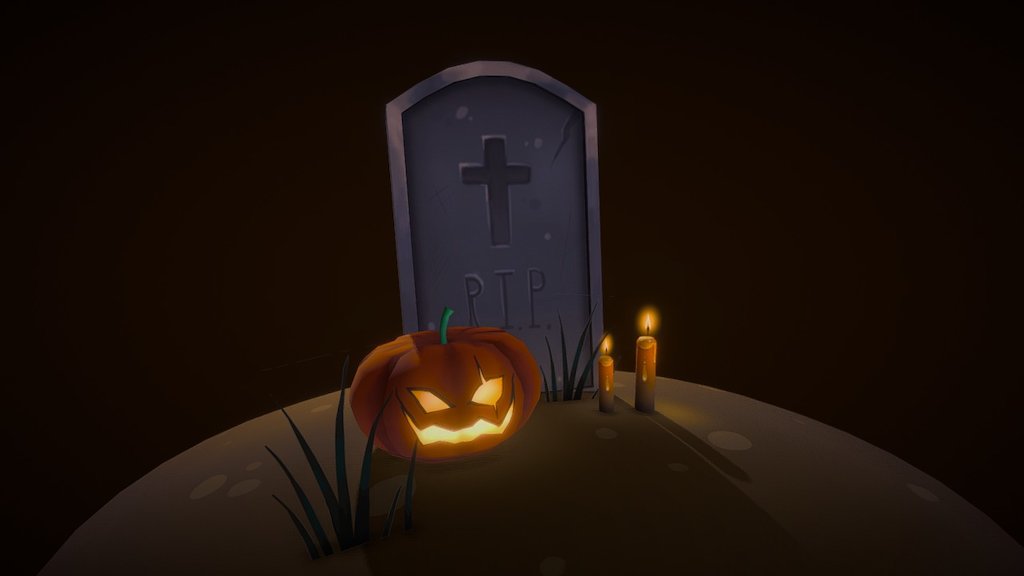Halloween Pumpkin - 3D model by Kastoluza [6f060b1] - Sketchfab