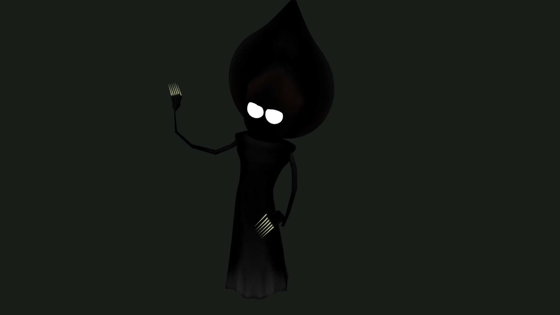 FlatWoods Monster Animated Rigged Cryptid - 3D model by BehrtronStudios ...