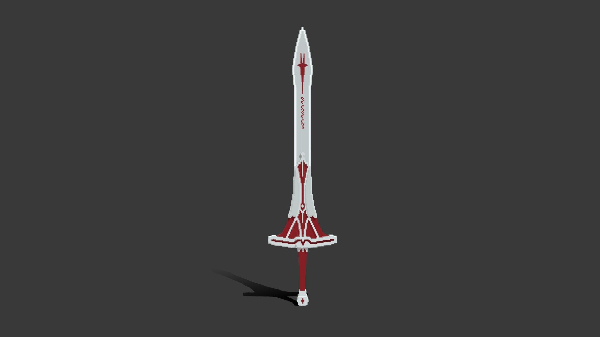 Clarent Blood Arthur - Voxel - 3D model by DetraisMC [6f08eaf] - Sketchfab
