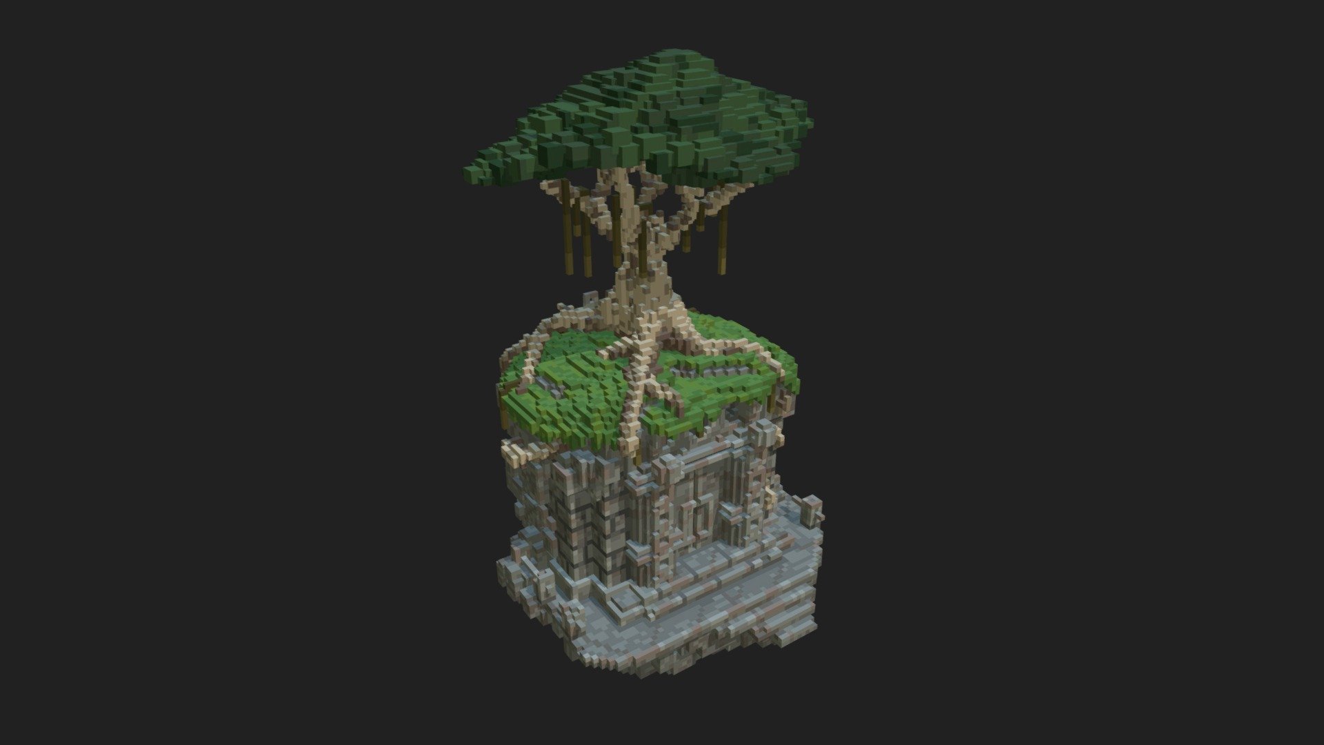 Voxel Tutorial - Scene 1 - Download Free 3D model by Phil_XG [6f0b5af] - Sketchfab
