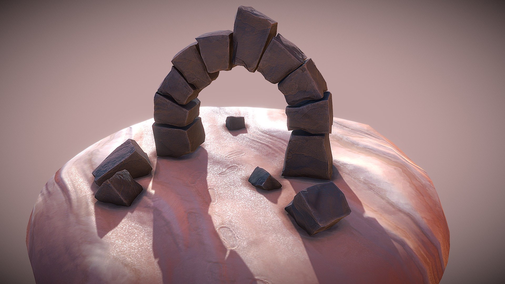 Lost Arcane Portal - Download Free 3D model by rivetech [6f0b6c3 ...
