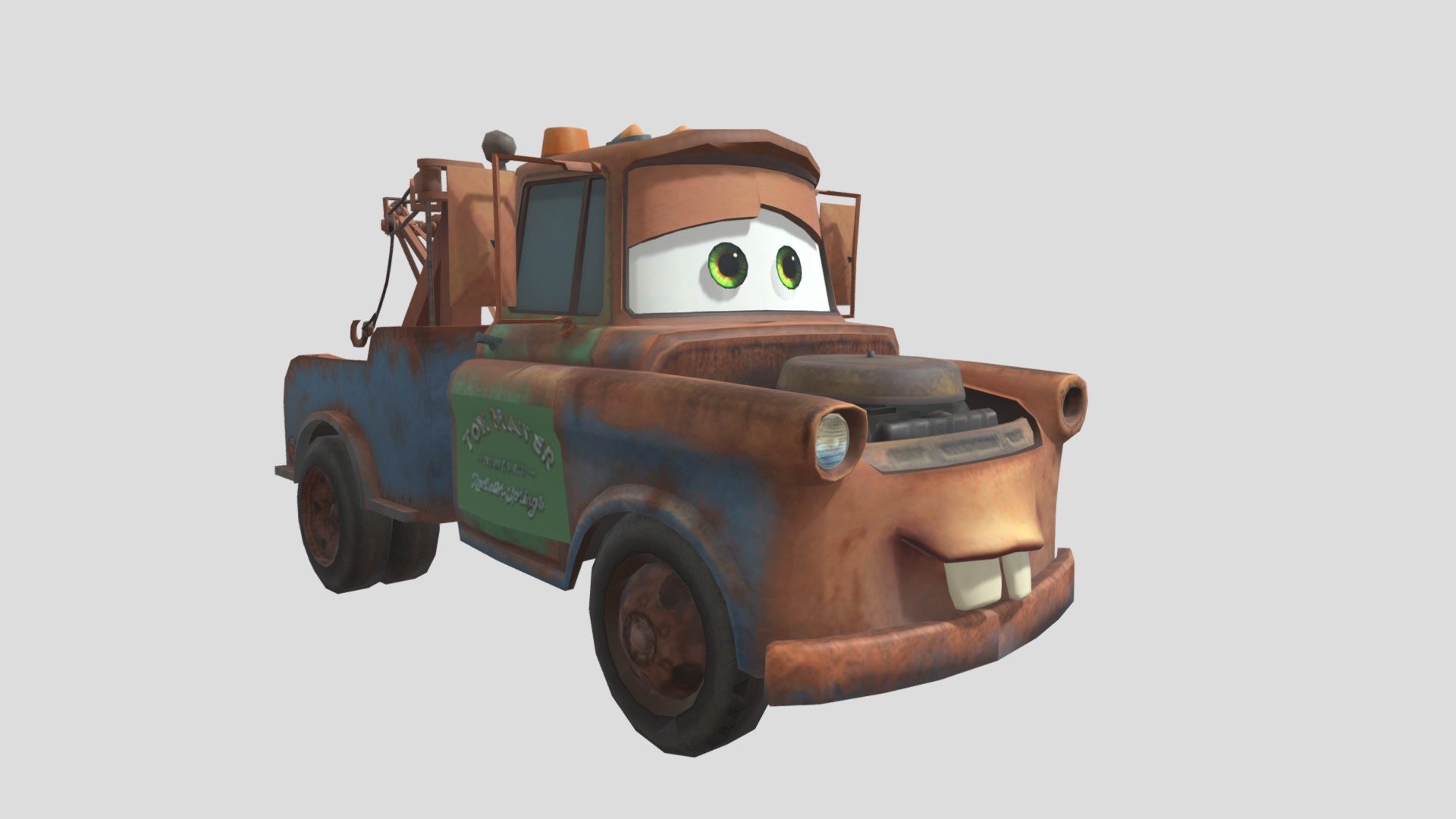 Wii -Tow Mater - 3D model by SMF Features Developed From Cheryl Hill ...