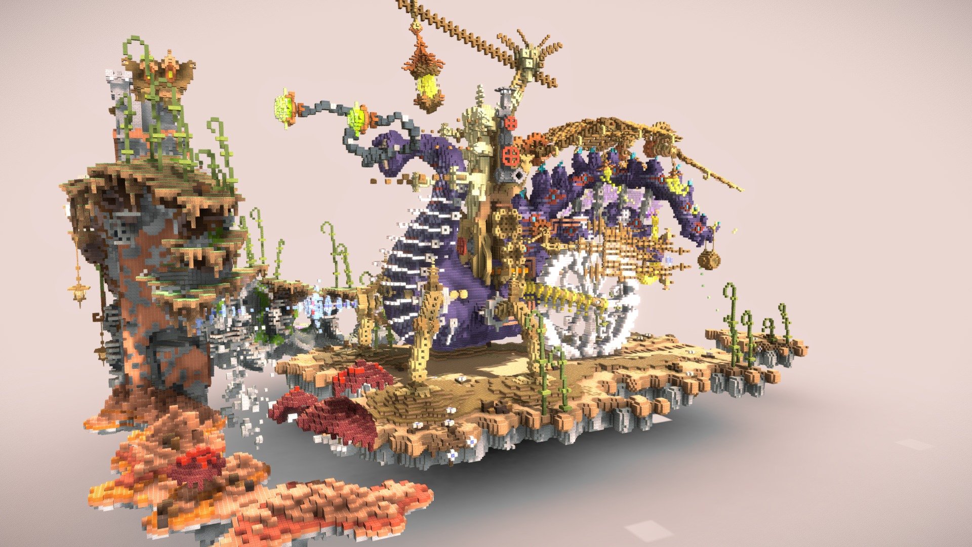 Beast: Evolution (Created in Minecraft) - 3D model by MrAniman2 ...