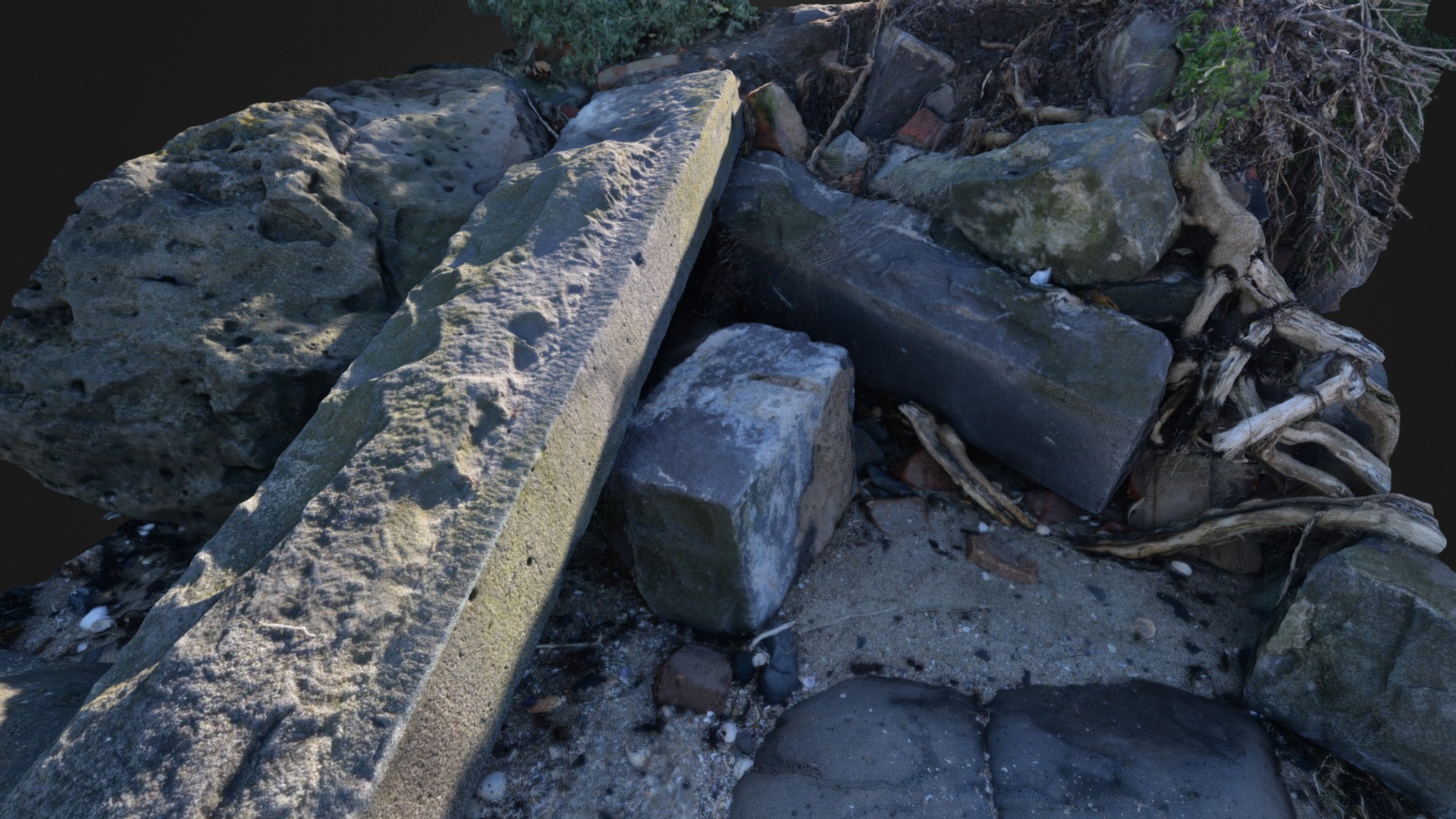 Point Gellibrand Bluestone Quarry Pt2 - 3D model by Oceantia [6f0ce21 ...