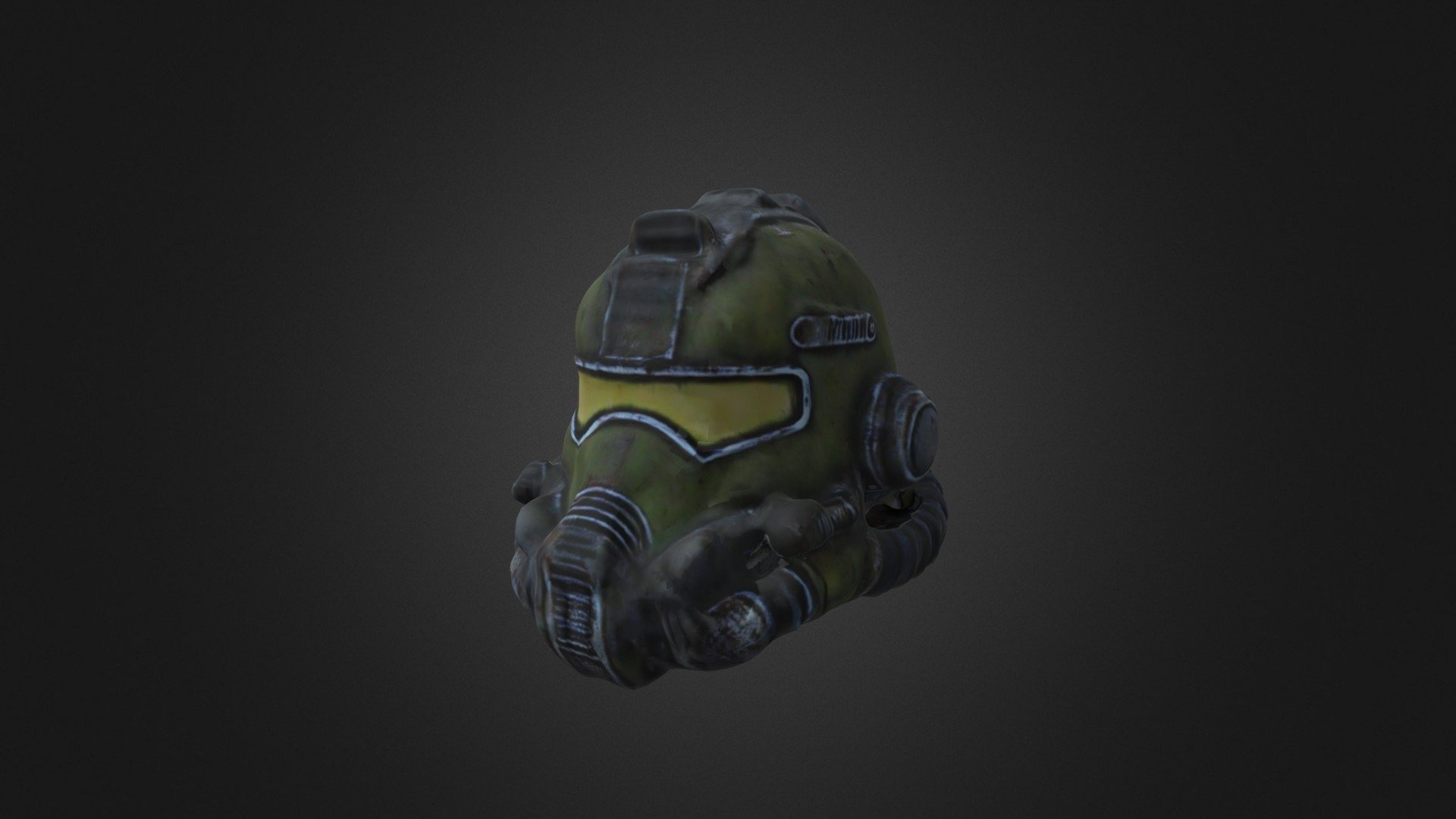 Fallout style power armour helmet - Buy Royalty Free 3D model by ...