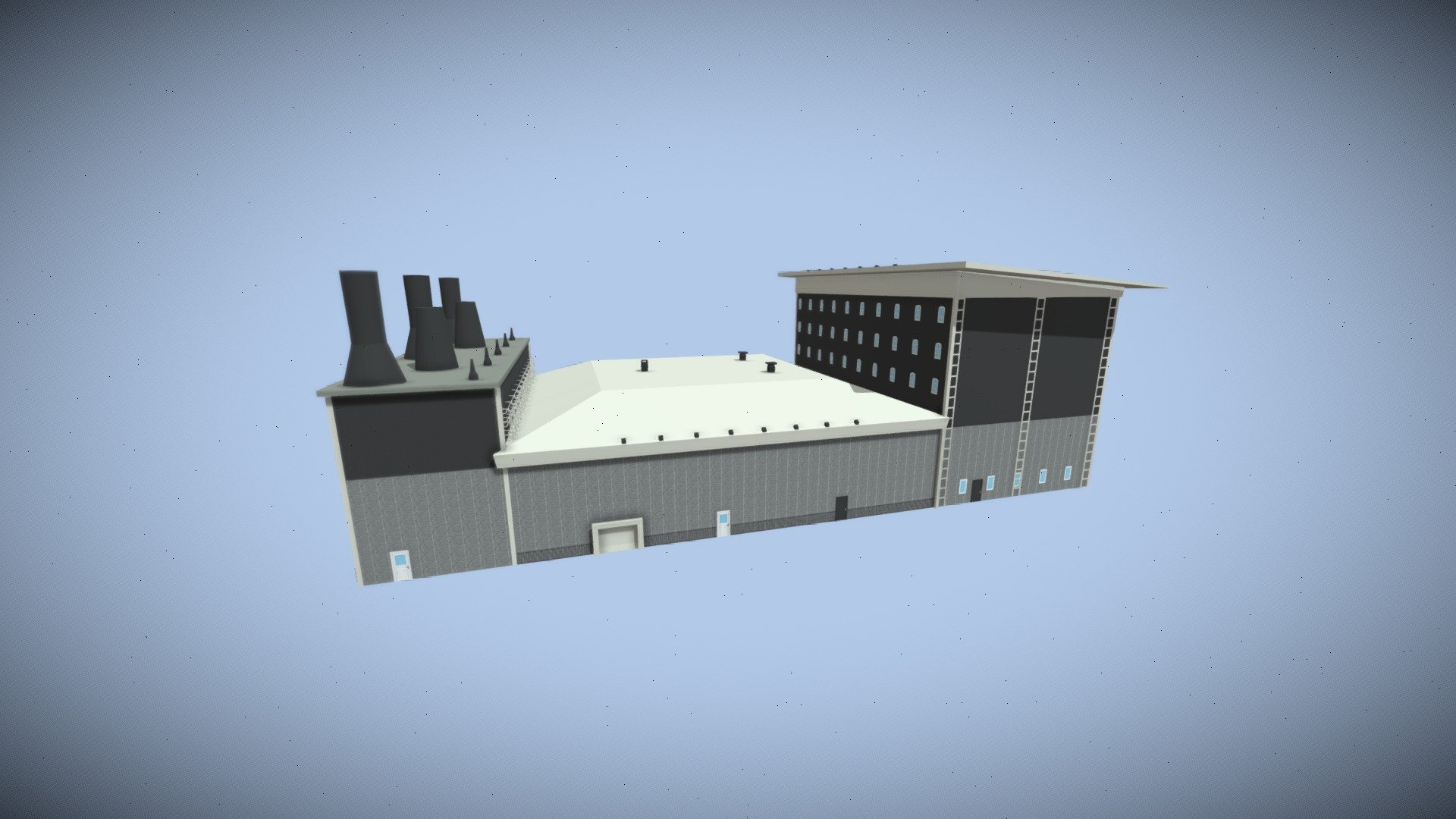 Factory - Download Free 3D model by hnanw [6f10a0c] - Sketchfab