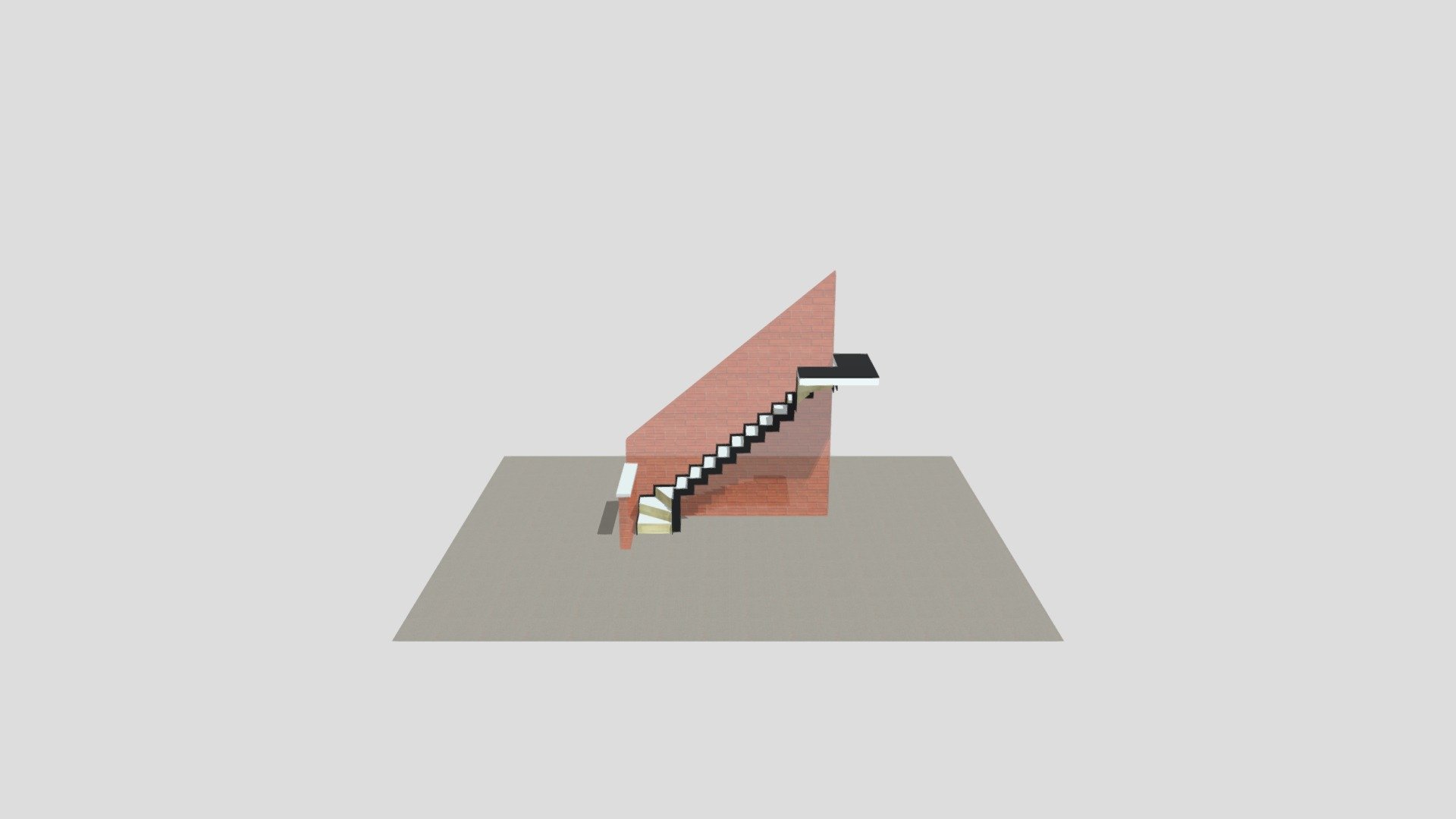 Jay Belsize Crescent - Download Free 3D model by Excel Stairs Ltd ...