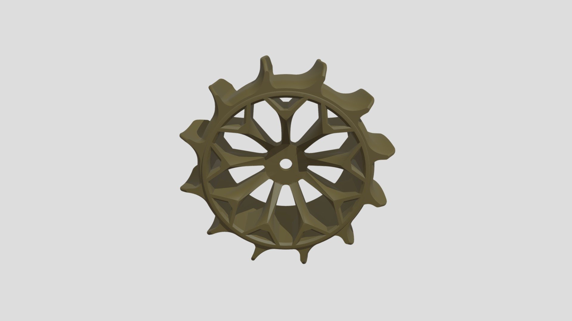 1sur8 Rc Sand Wheel 3d printable - 3D model by jowjow (@jawad ...